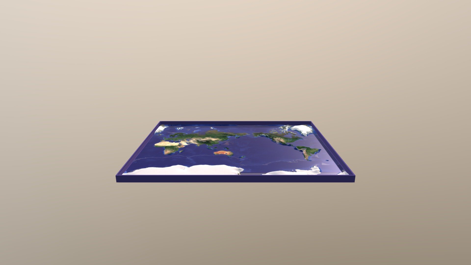 World Terrain Map - Download Free 3D model by nitwit.friends [ba5a4e7 ...