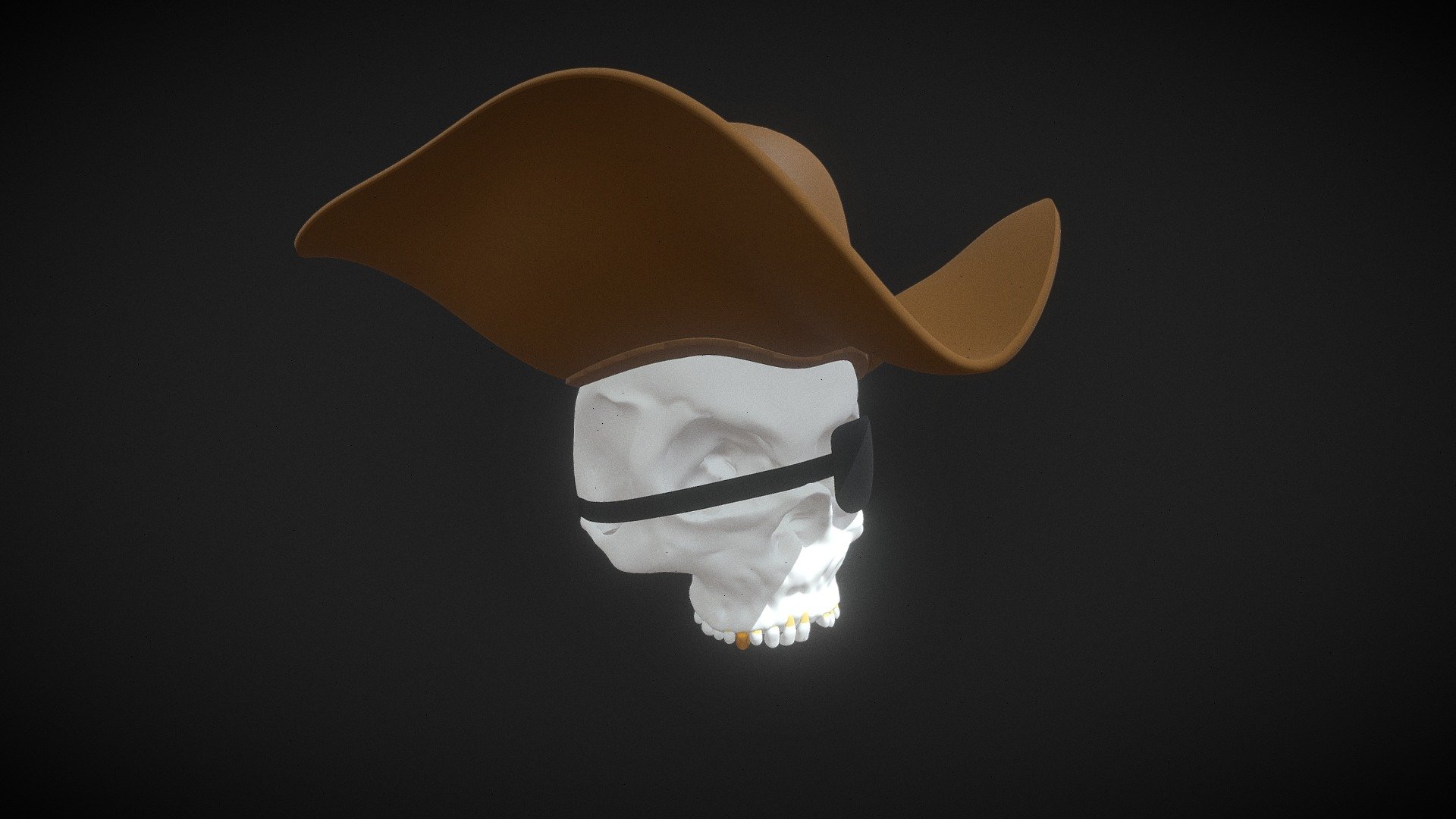 Interactive Skull - (Pirate Theme) - 3D model by Shaka_Vandermerwe ...