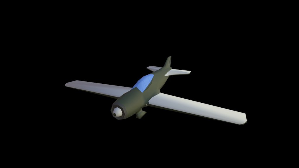 simple plane - 3D model by yhyow [ba5d0b4] - Sketchfab