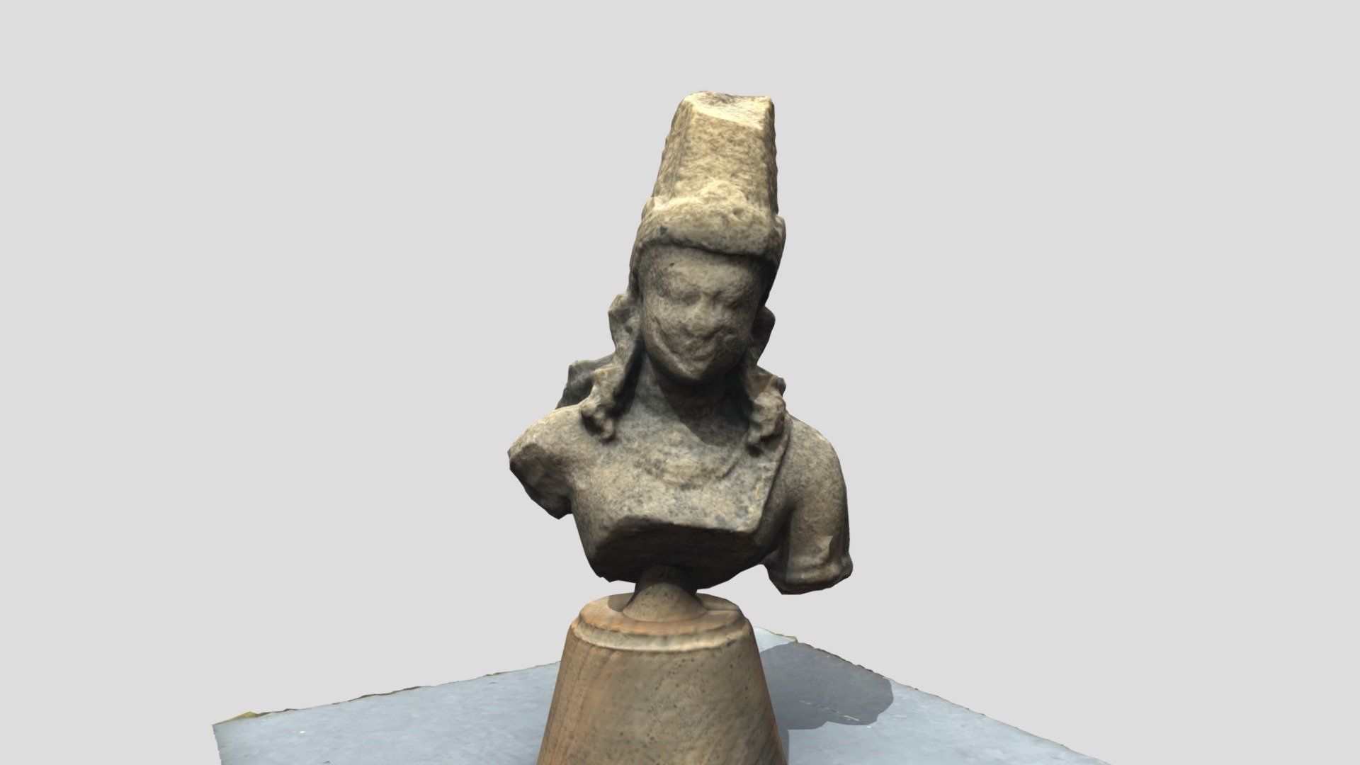Small ancient statue - Download Free 3D model by thet0ast3r [ba5e1e8 ...