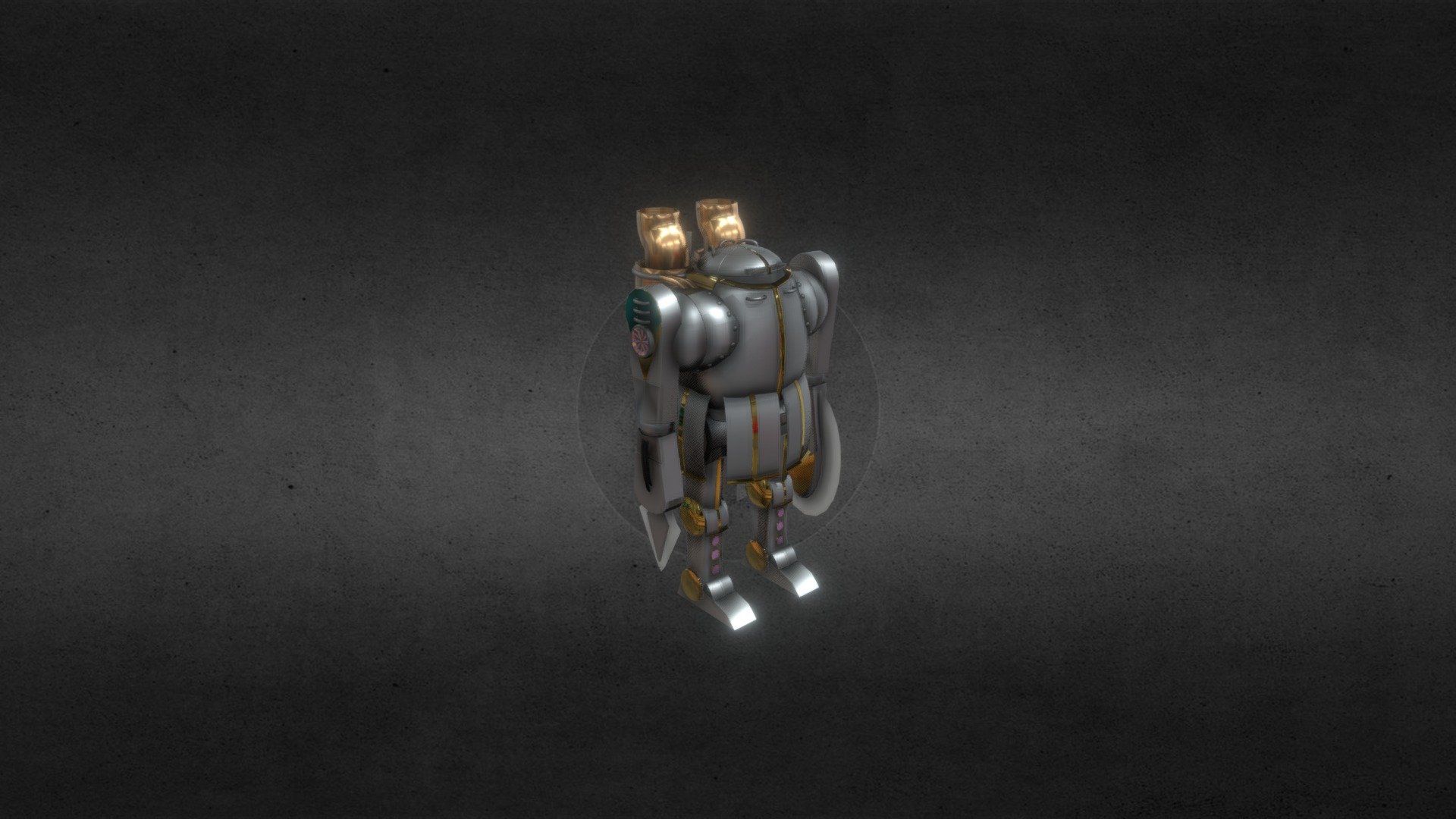 fantasy mech - Download Free 3D model by snaillord [ba5ec66] - Sketchfab