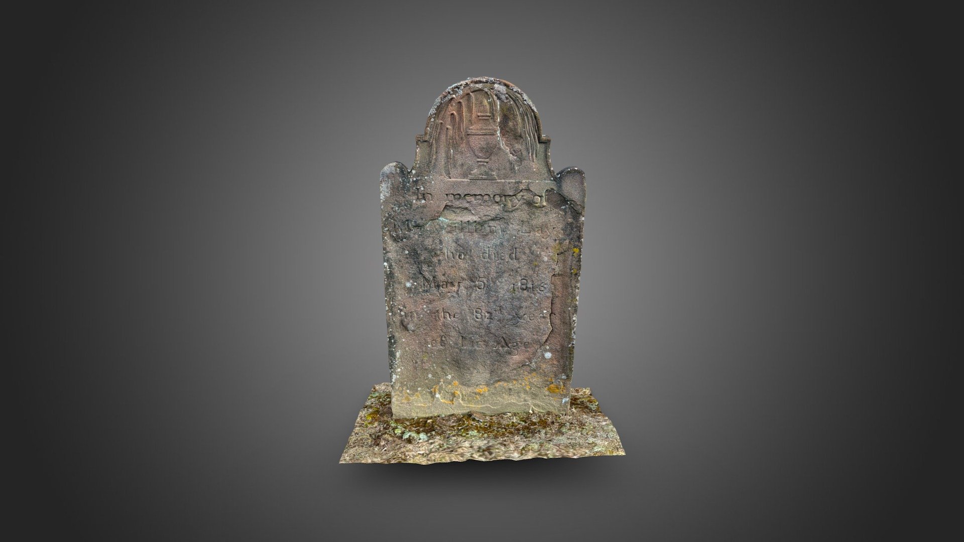 Gravestone - William Lay - d.1861 - 3D model by CVM ...
