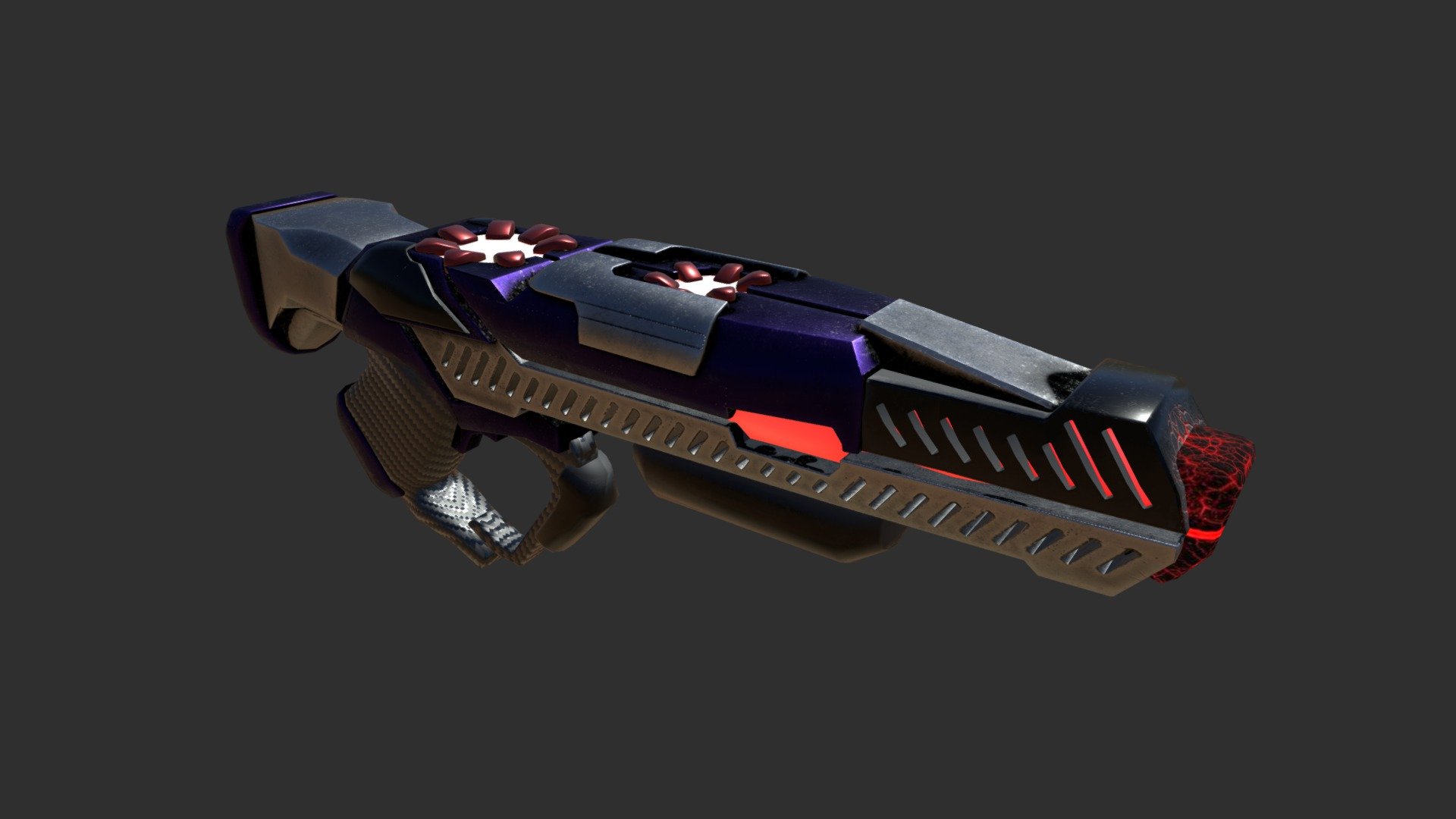Lightning gun - 3D model by OpenSolutions_ [ba60c44] - Sketchfab