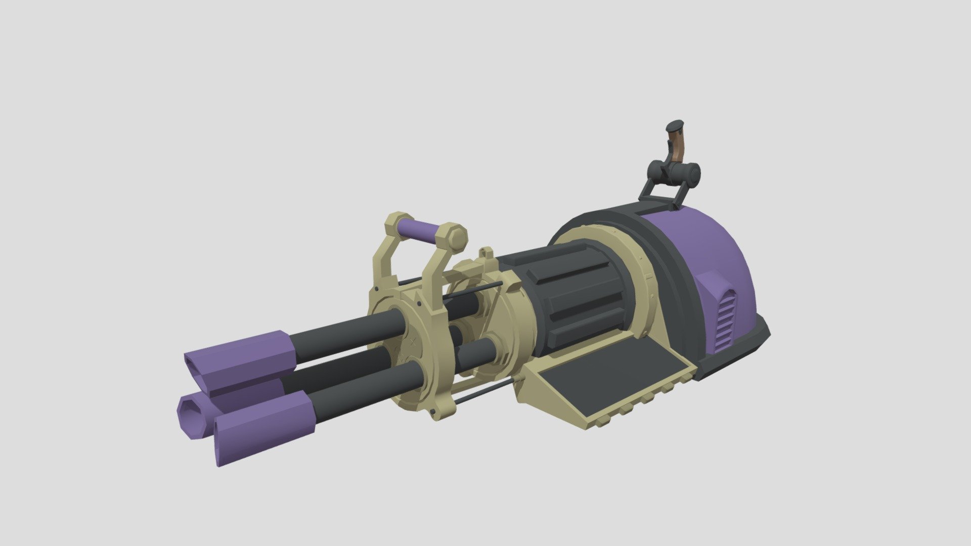 Jinx's Pow Pow - 3D model by Rajdev (@RajdevB) [ba613be] - Sketchfab