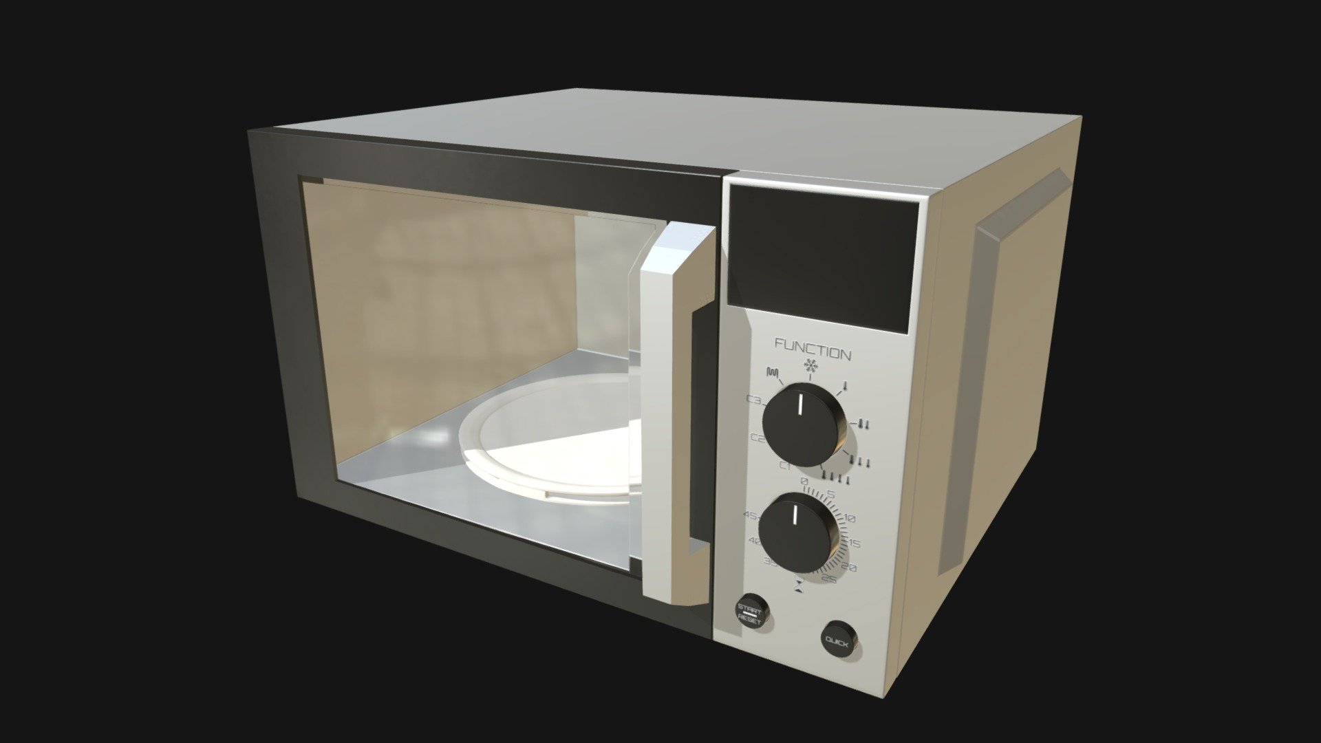 Microwave oven - Buy Royalty Free 3D model by FrancescoMilanese ...