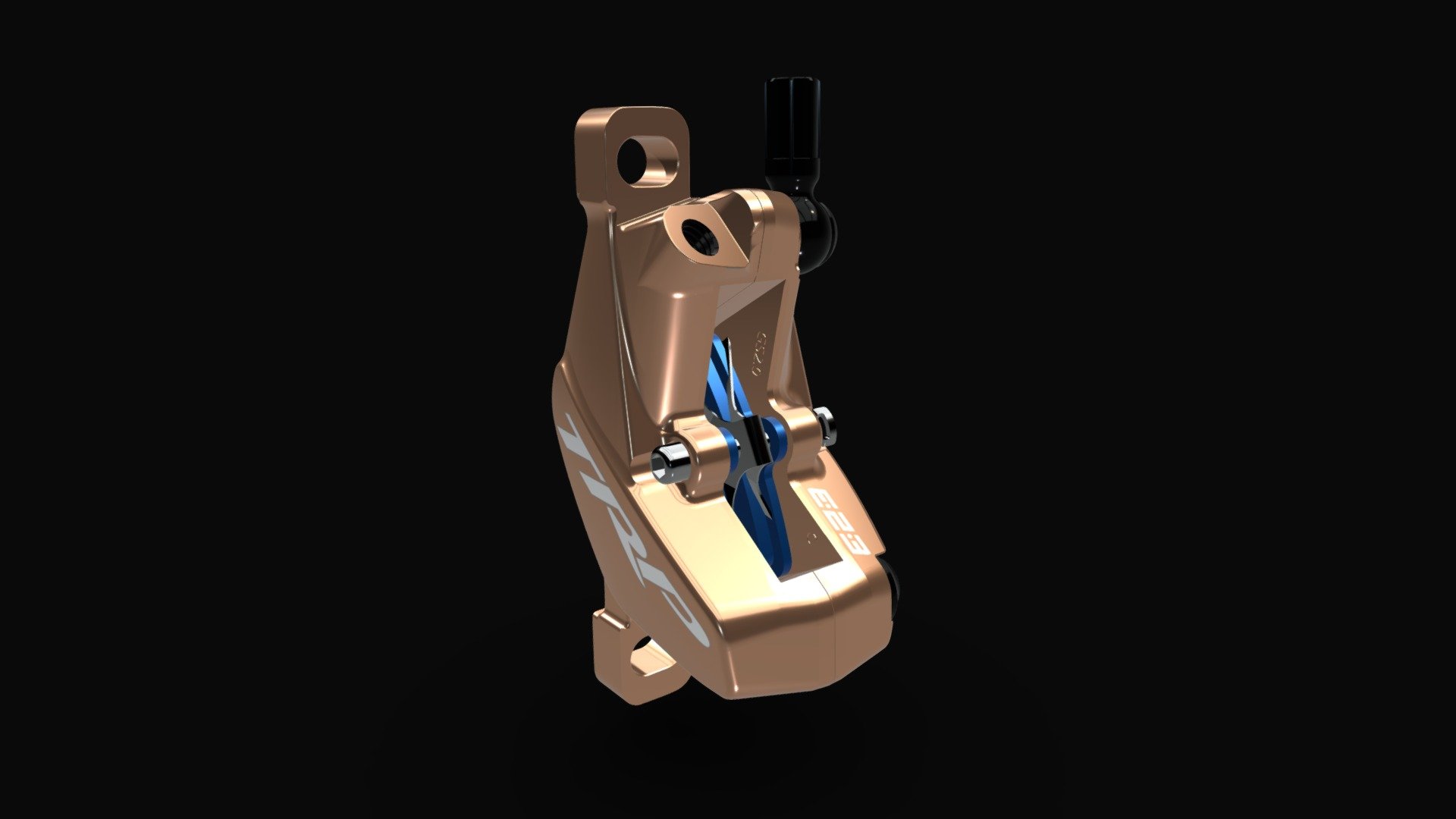 HD-M845 Brake Caliper (fix) - 3D model by Plus Design (@plusdesign ...