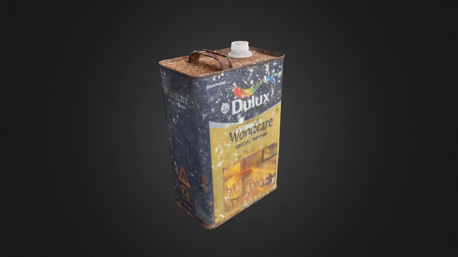 Thinner Can - Download Free 3D model by Asif Janjua (@asifjanjua ...