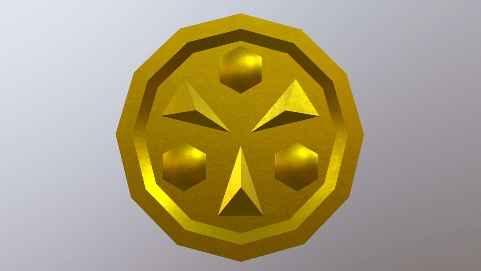 TLOZ Light Emblem - 3D model by VanGX [ba65c1e] - Sketchfab