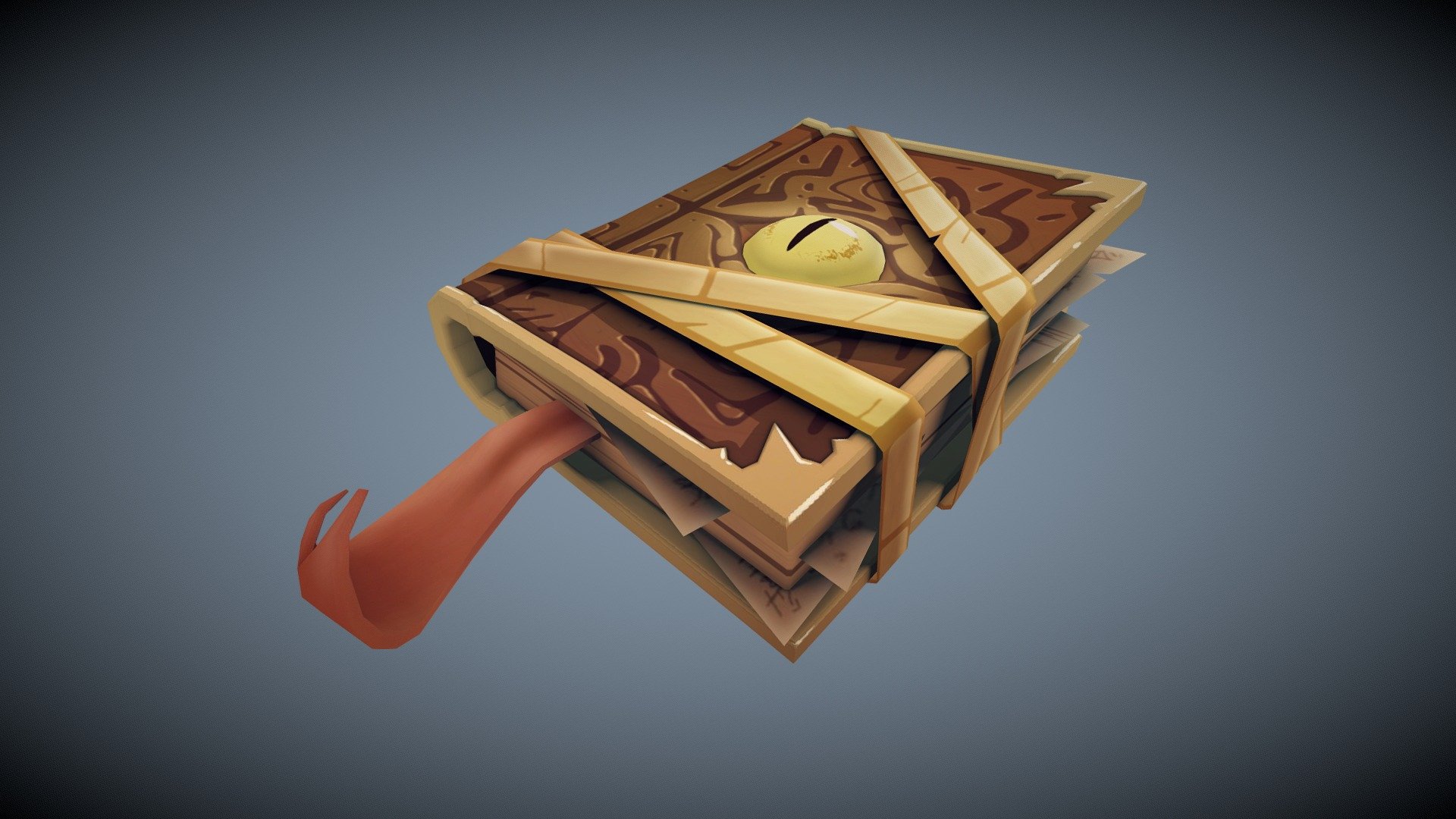 Monster Book - 3D model by biancatonkin [ba66ff5] - Sketchfab