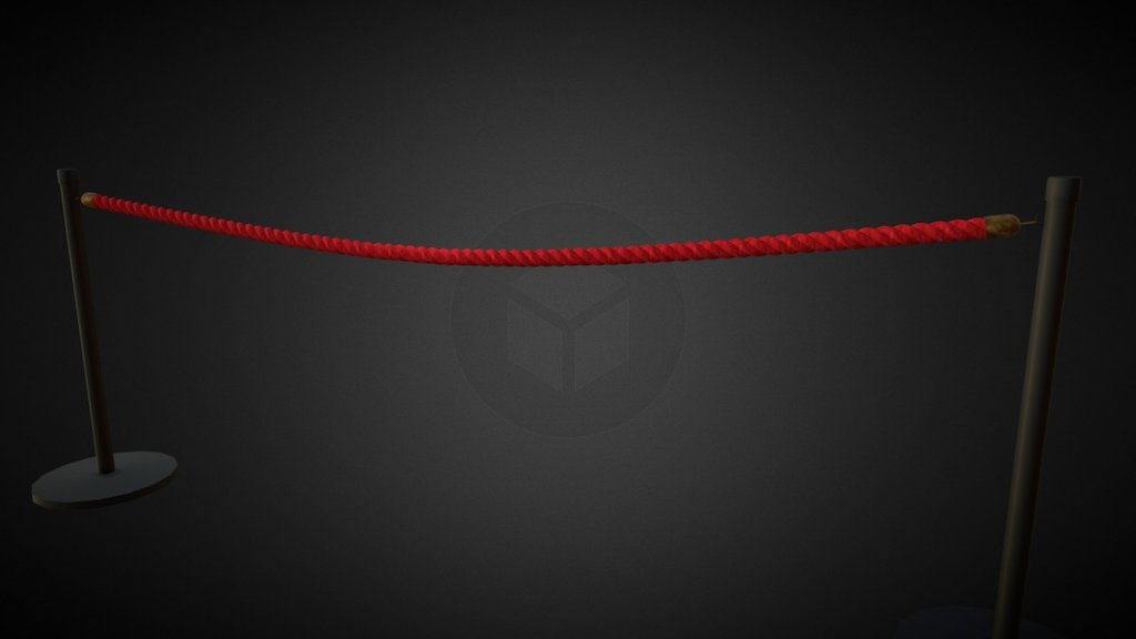 Velvet Rope - Material Showcase - 3D model by lostdexter [ba683bc ...