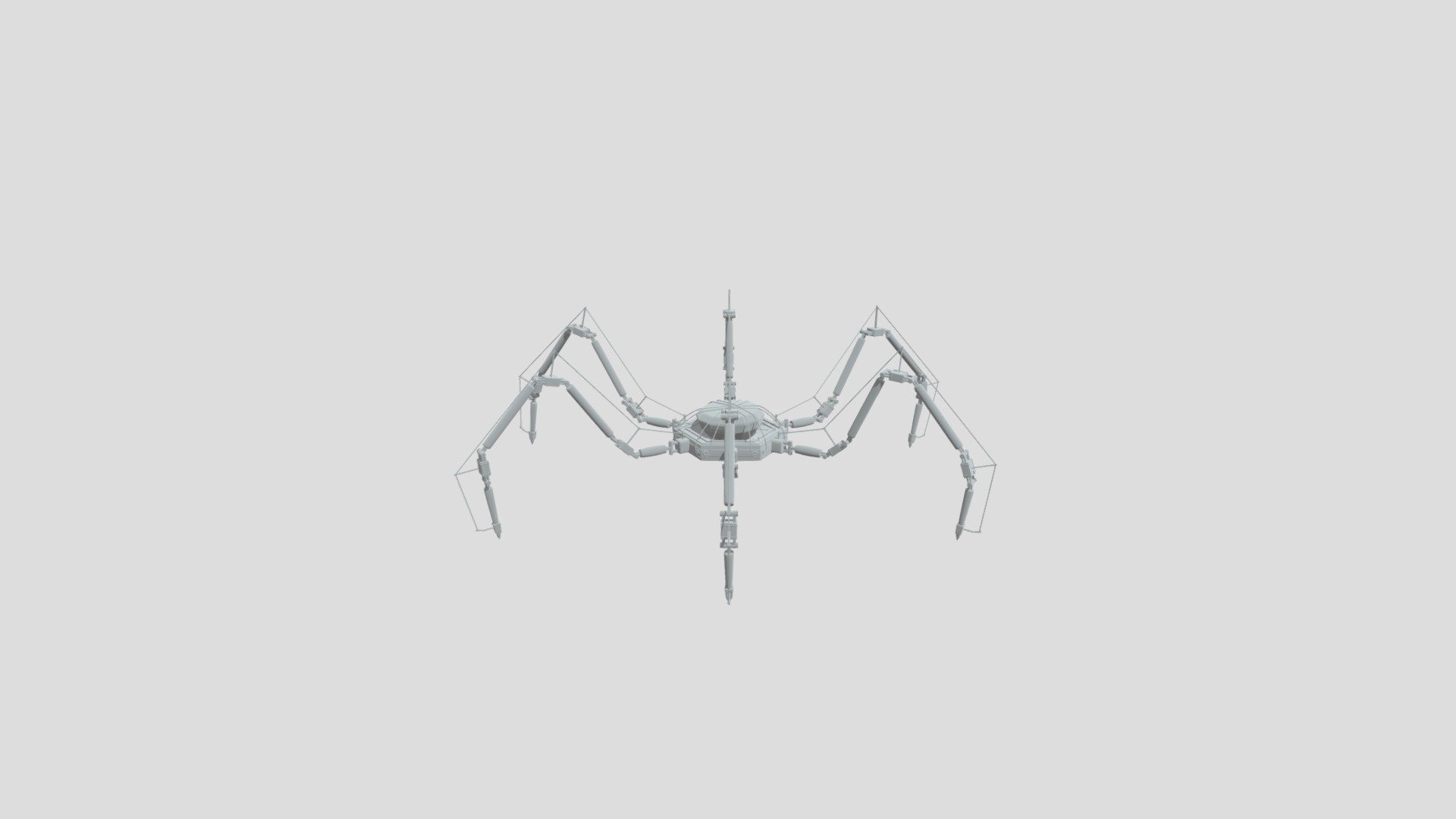 Robot Spider - Download Free 3D model by GenPolygon [ba69071] - Sketchfab
