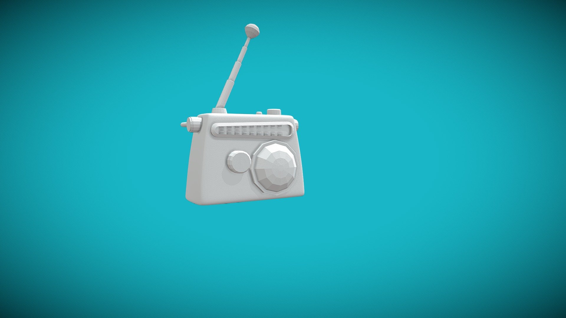 radio - 3D model by Minhfptarena (@ducminhnguyen10) [ba69cf2] - Sketchfab