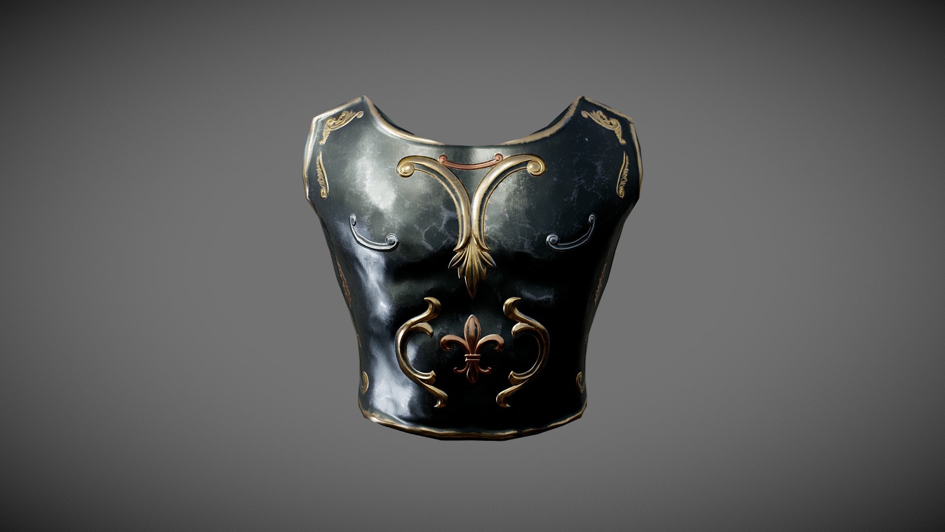 Armadura Pechera - 3D model by Aleman_3d [ba6a810] - Sketchfab