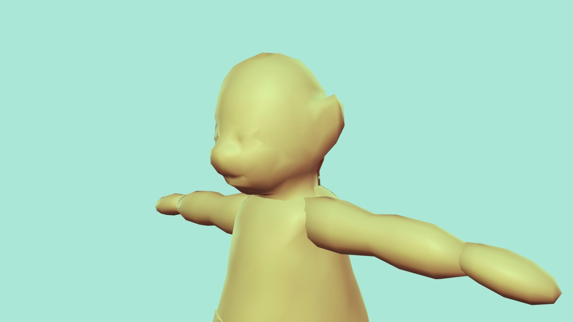 SlendyTubbies III - Action Tubby [mixamo rig] - Download Free 3D model ...