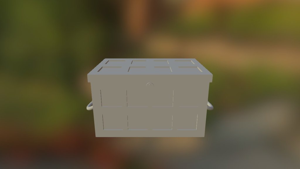 Simple Chest - Download Free 3D model by andrewrl [ba6b864] - Sketchfab
