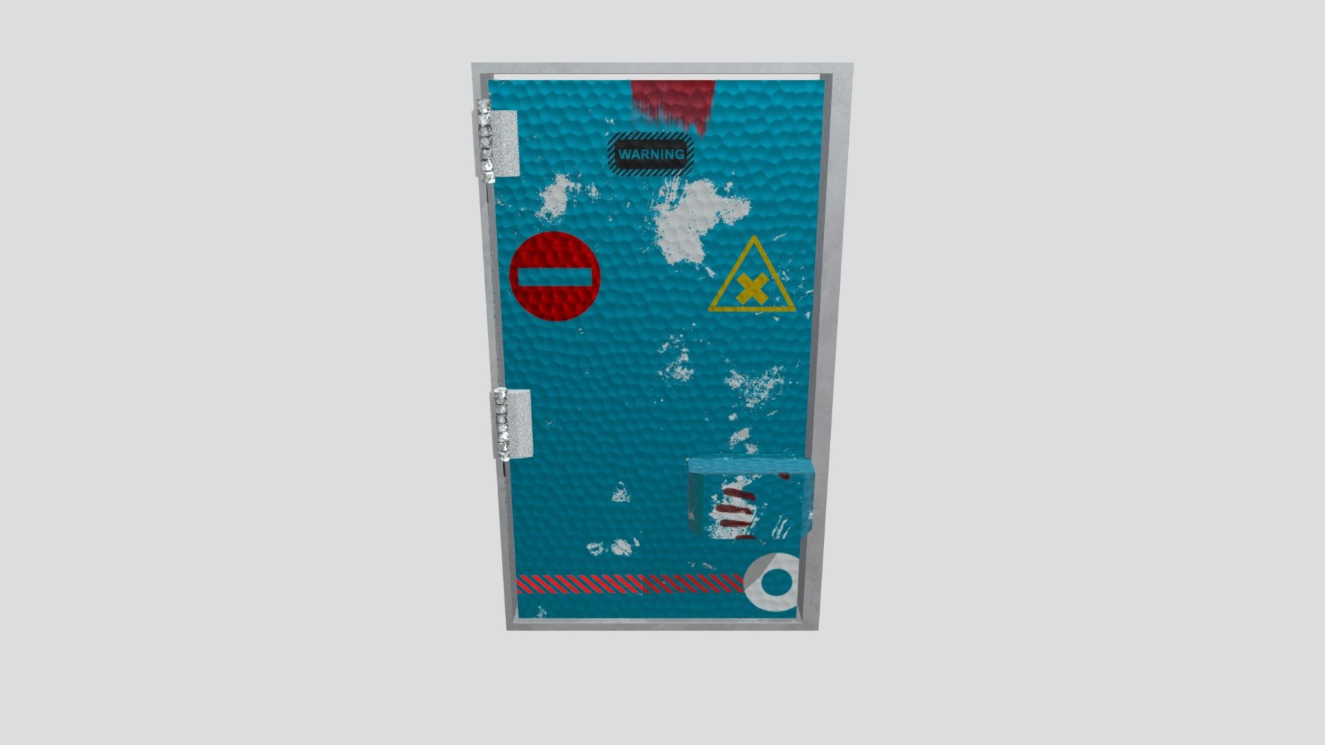 B2_Green_Regular_Door - 3D model by ethan.dante.smyth [ba6bb15] - Sketchfab