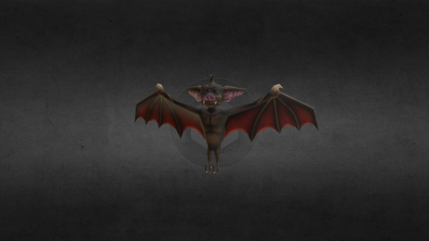 Sleep Bat - 3D model by David Presa (@kudeng) [ba6c90d] - Sketchfab