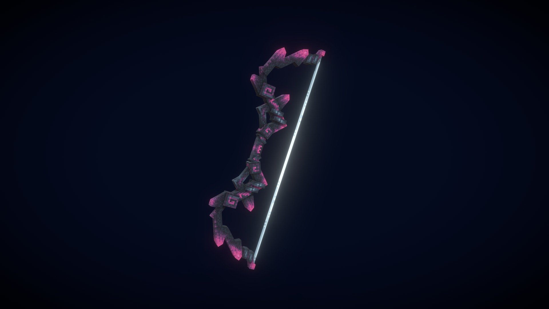 Shadow Bow - 3D model by 3B STUDIO (@3BStudioMC) [ba6e84b] - Sketchfab