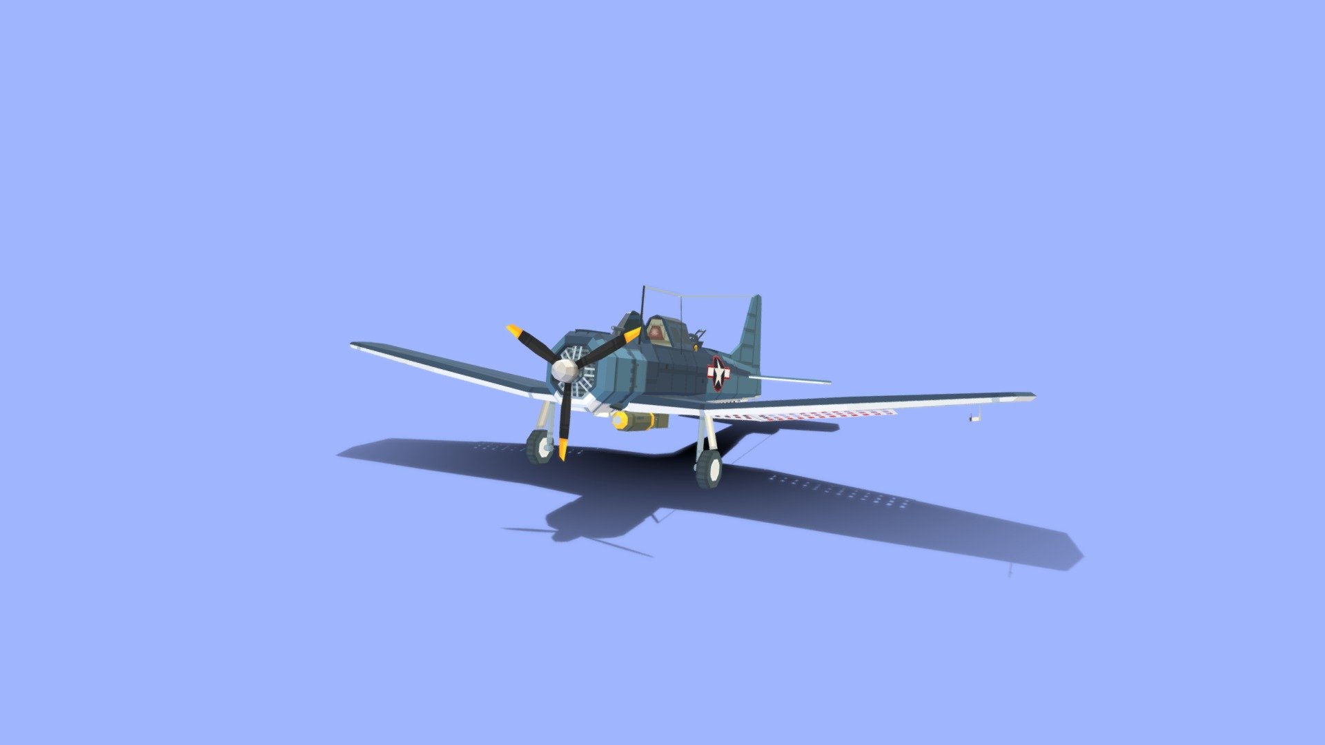 Douglas SBD Dauntless - 3D model by Mothra090900 [ba6f5c0] - Sketchfab