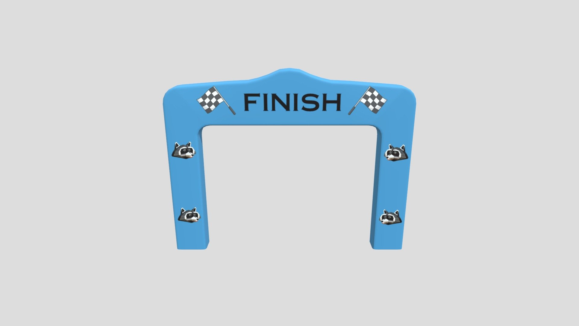 Finish Asset - Download Free 3D model by 2gamersinthetube [ba6fde1 ...