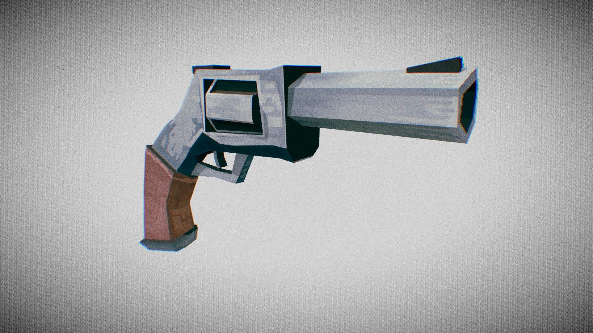 Sylized Pistol - 3D model by Angus Jewkes (@angusjewkes) [ba702f5 ...