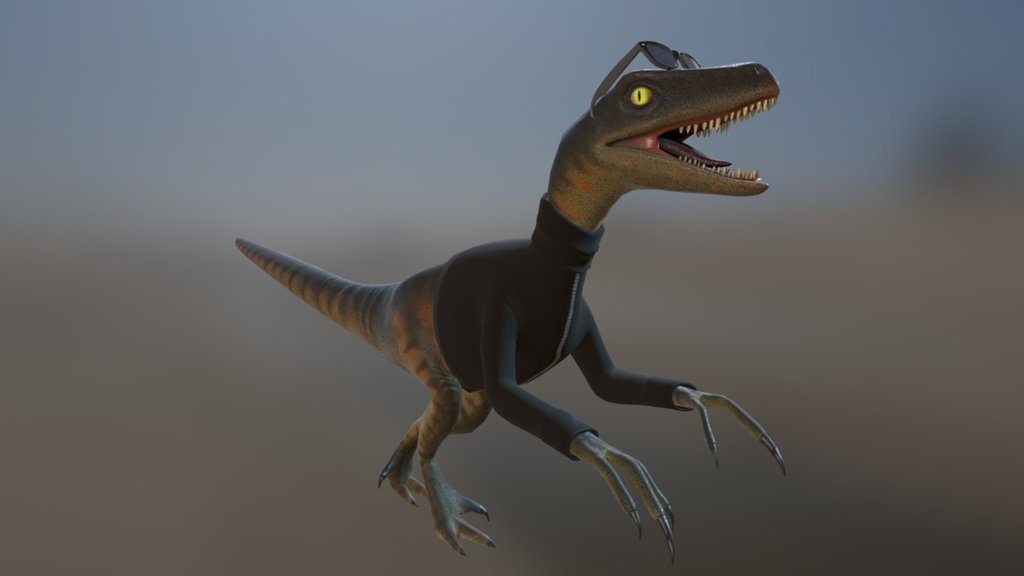 Dino Walk - 3D model by J450N (@JasonDorris) [ba70414] - Sketchfab