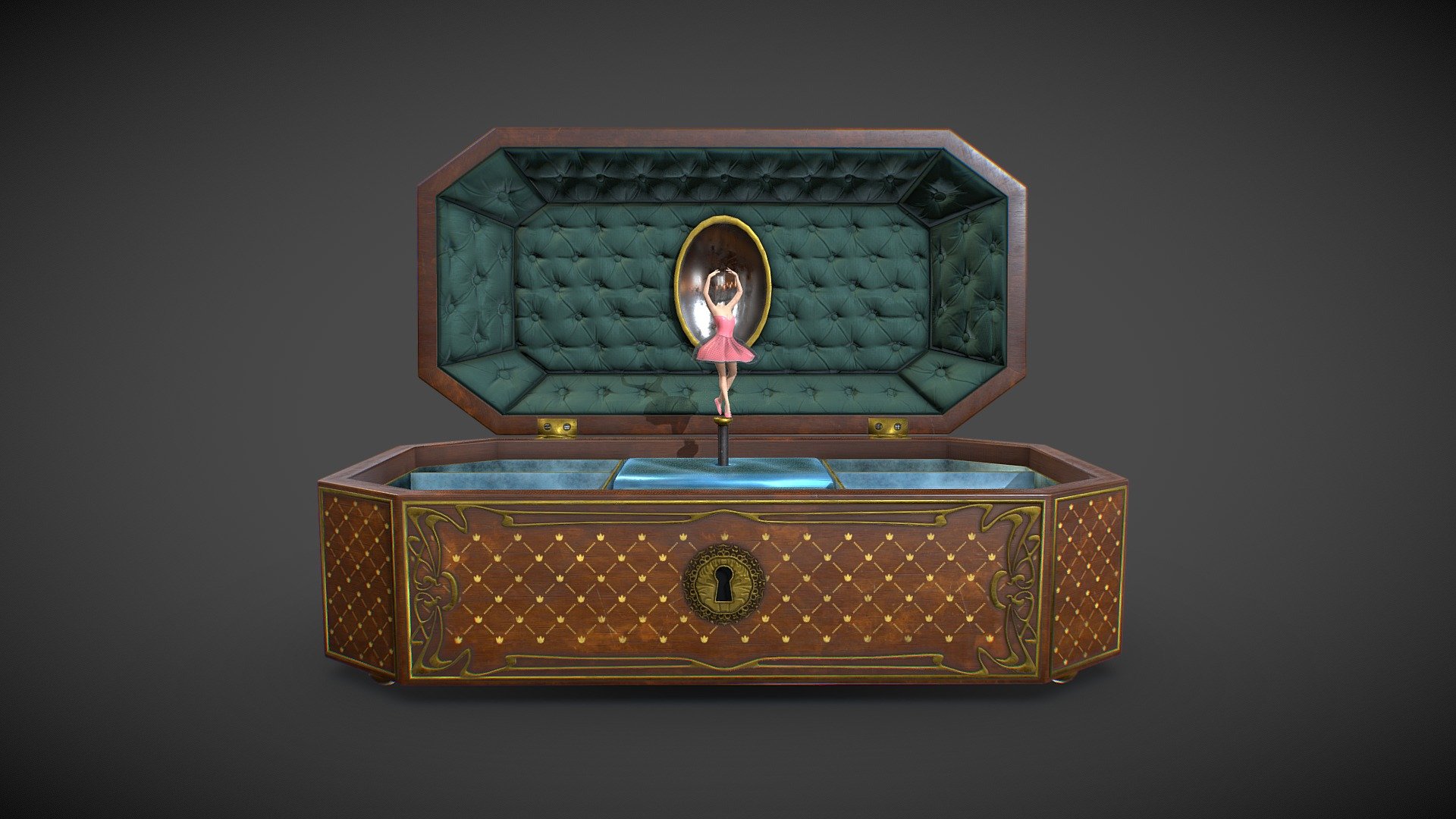 Music Box - 3D model by MohJeha (@mohjeha_) [ba73197] - Sketchfab