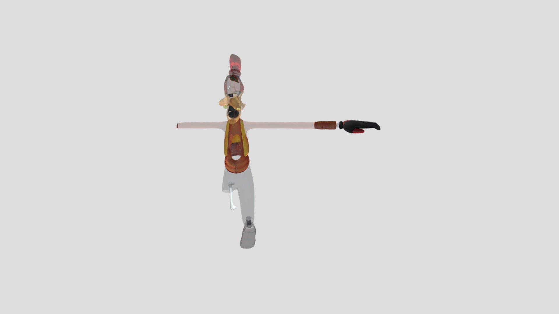 Goofy - Download Free 3D model by NachiG [ba733de] - Sketchfab