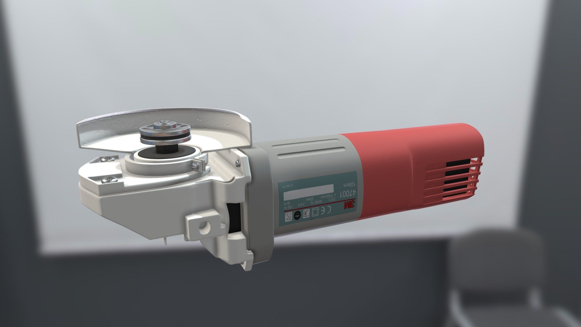 3M™ Grinder - Download Free 3D model by Jhimwell Vizconde ...