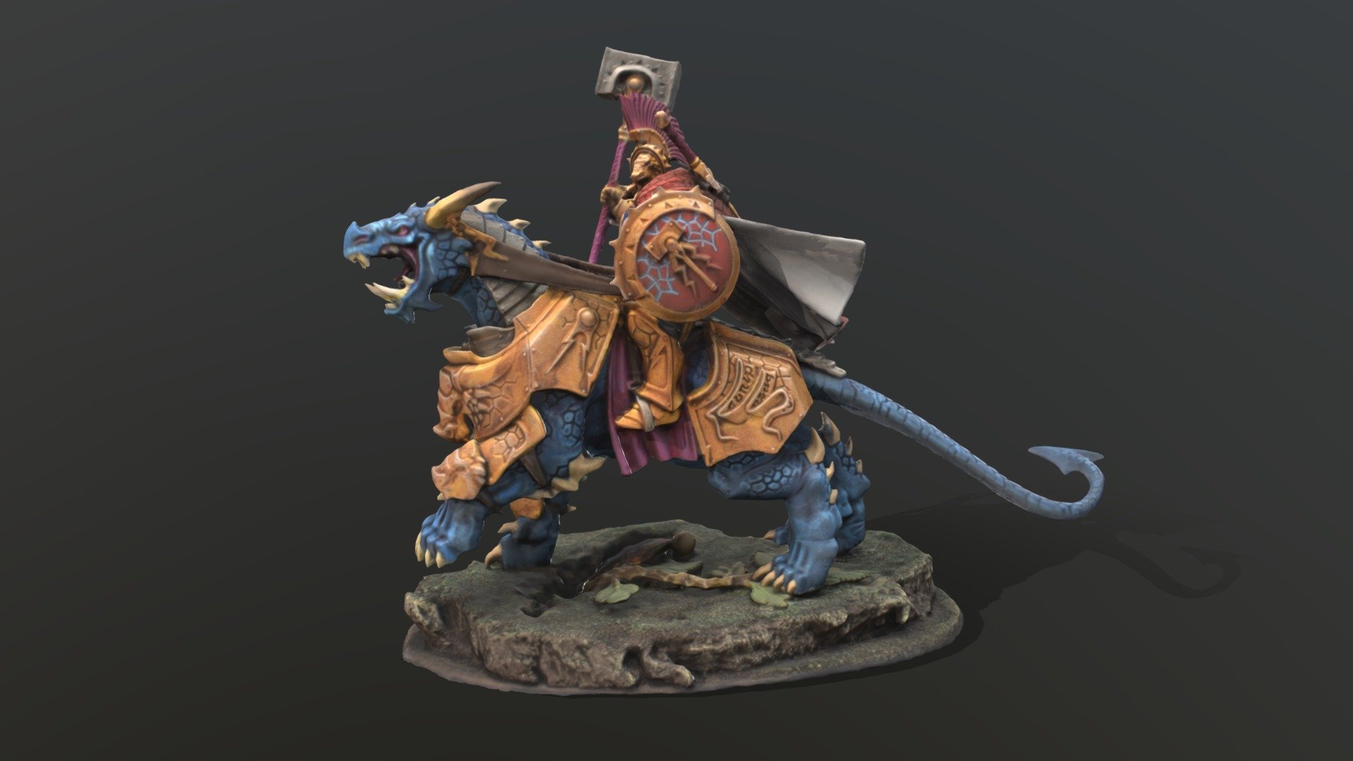 Dracothian guard - 3D model by BlancaPM [ba74ce1] - Sketchfab