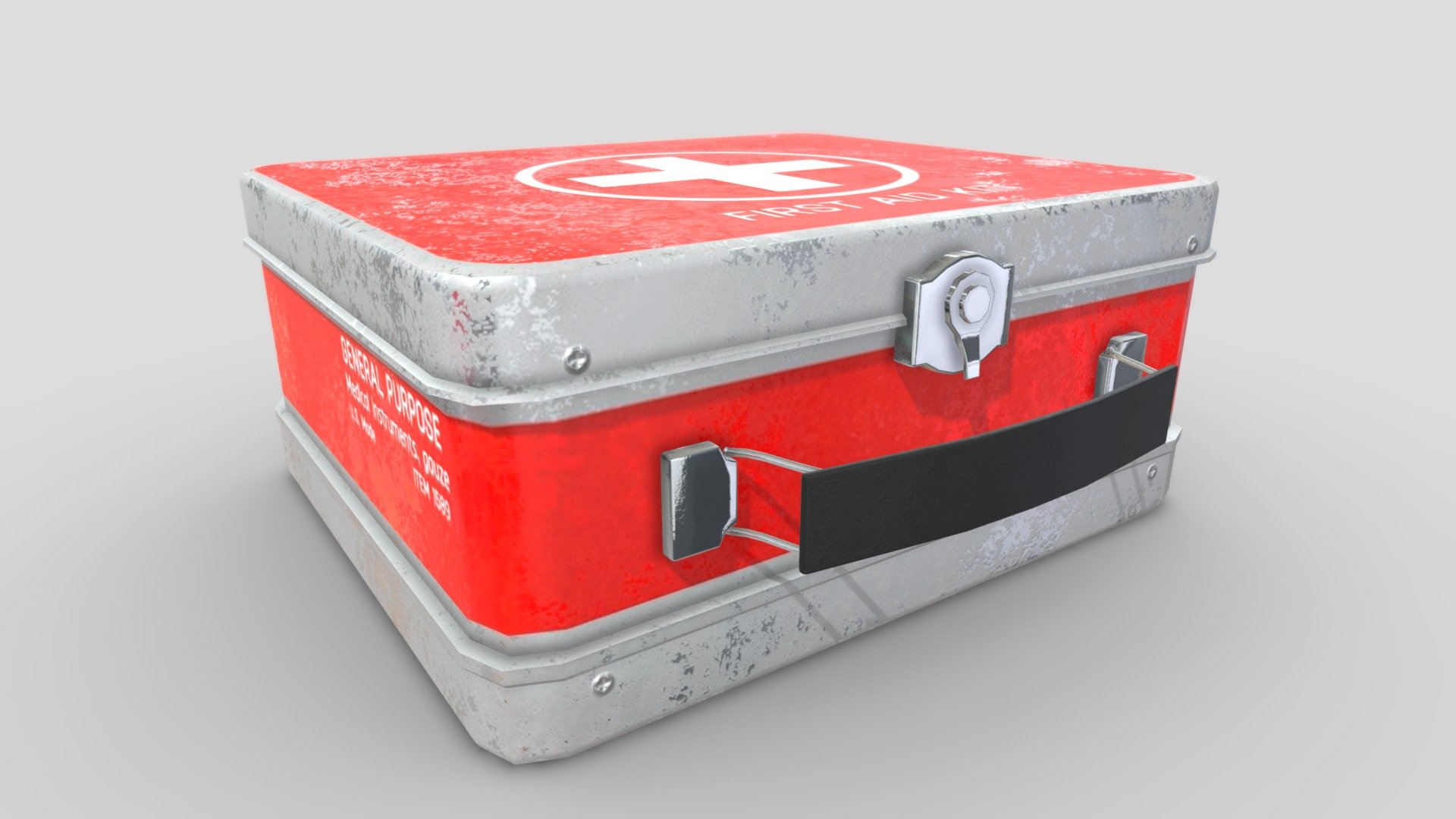 Medkit - Download Free 3D model by Tristanvos [ba75cd1] - Sketchfab