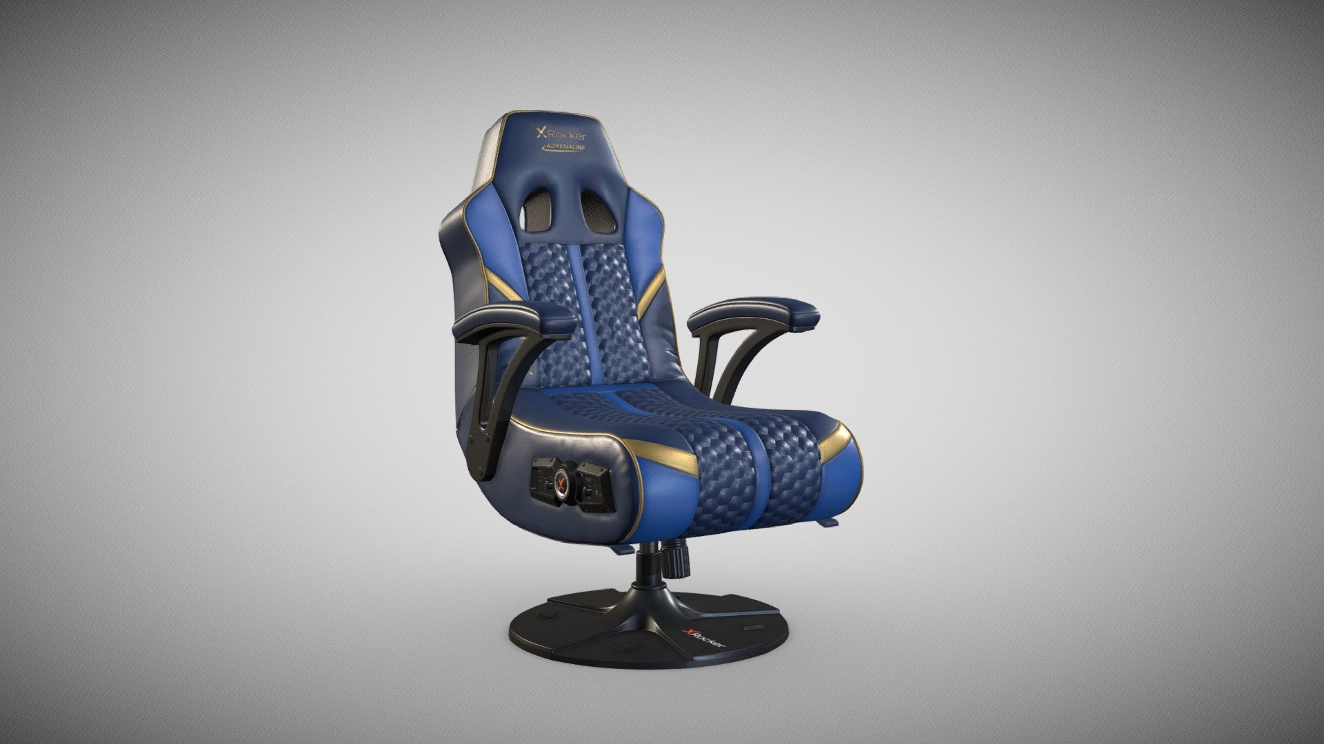 X Rocker Gaming Chair - 3D model by 199228.raju [ba766d7] - Sketchfab