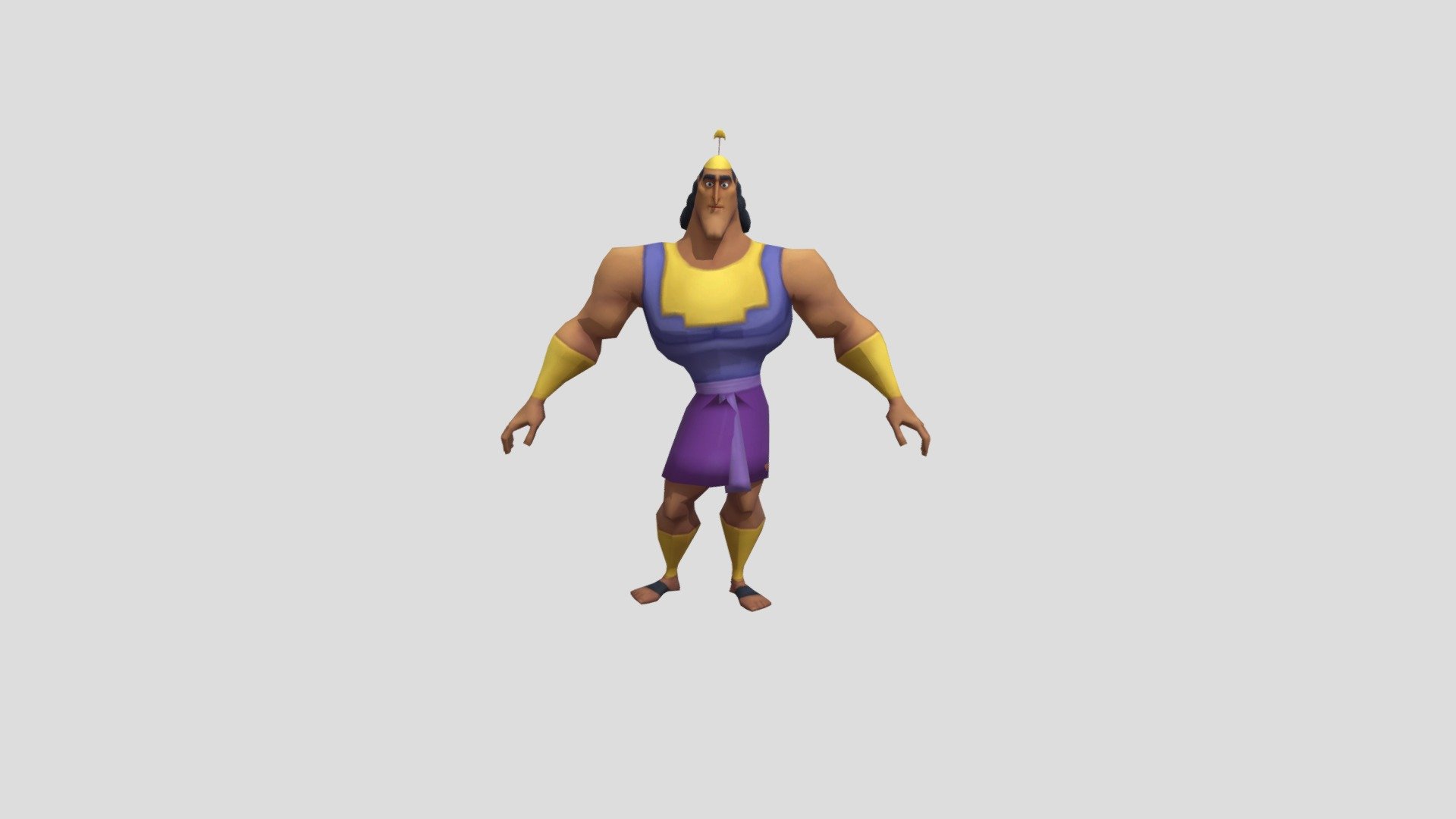 Kronk waving. - Download Free 3D model by Mayor Shellbourne ...