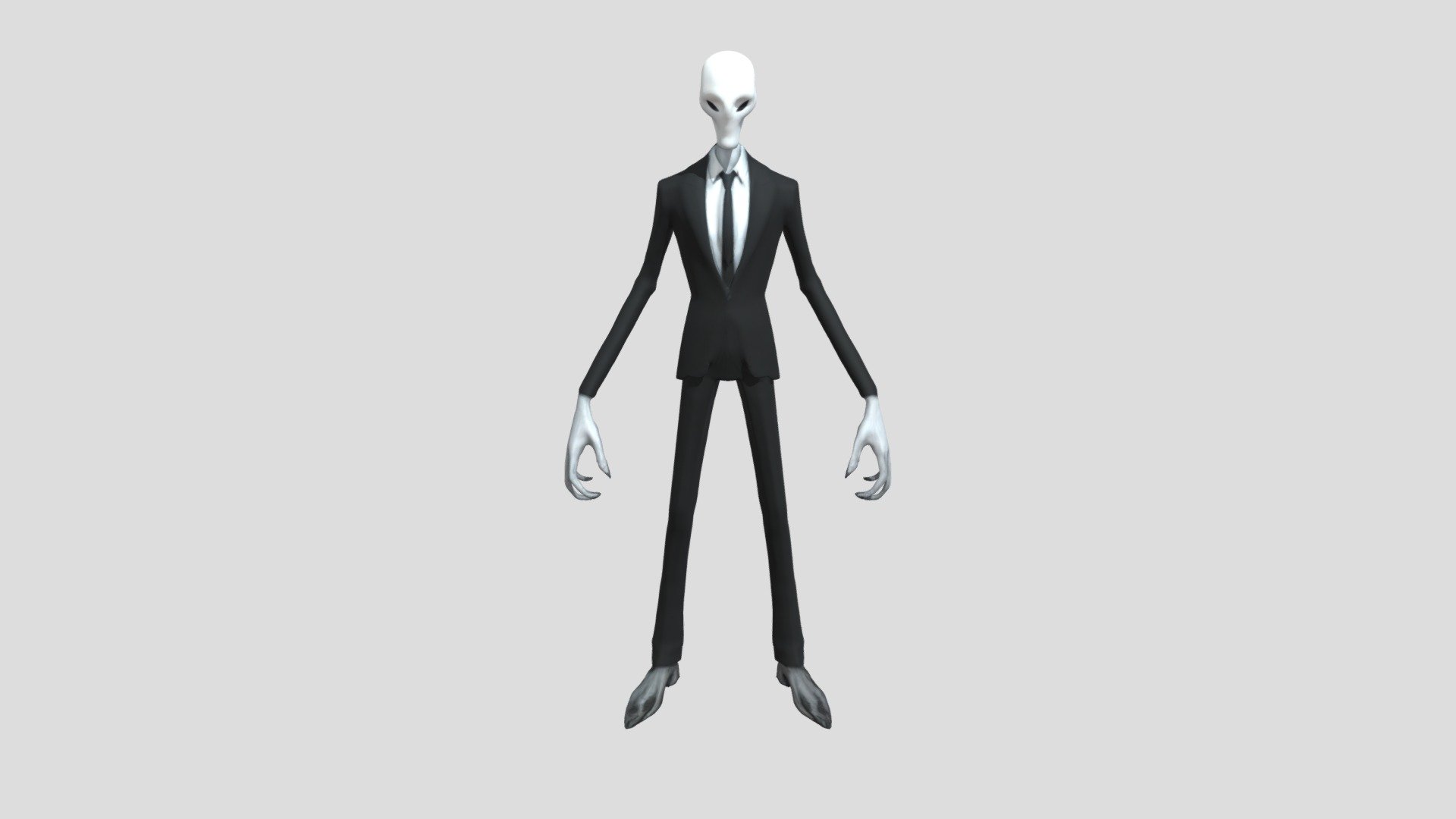 Slender-Man - Download Free 3D model by dcfilms2007 [ba77b74] - Sketchfab