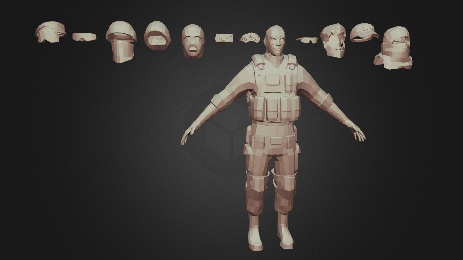 Low Poly 07 - Buy Royalty Free 3D model by Teo (@szilla.mini) [ba7884e ...