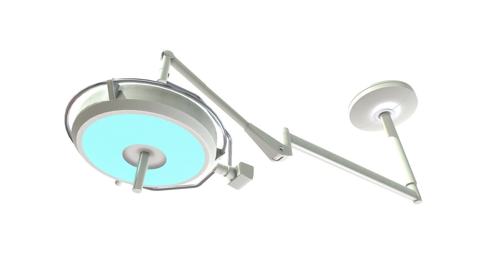 Hospital Overhead Light - Buy Royalty Free 3D model by Studio Lab ...