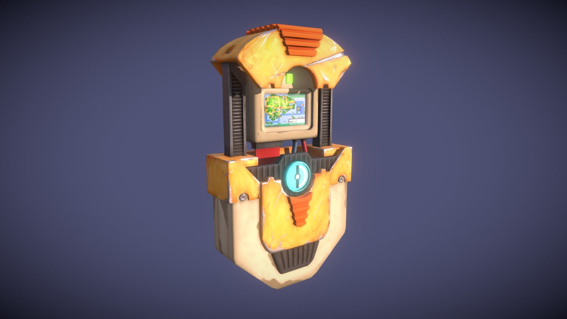 PokeNav - 3D model by andrelrfranco [ba79064] - Sketchfab