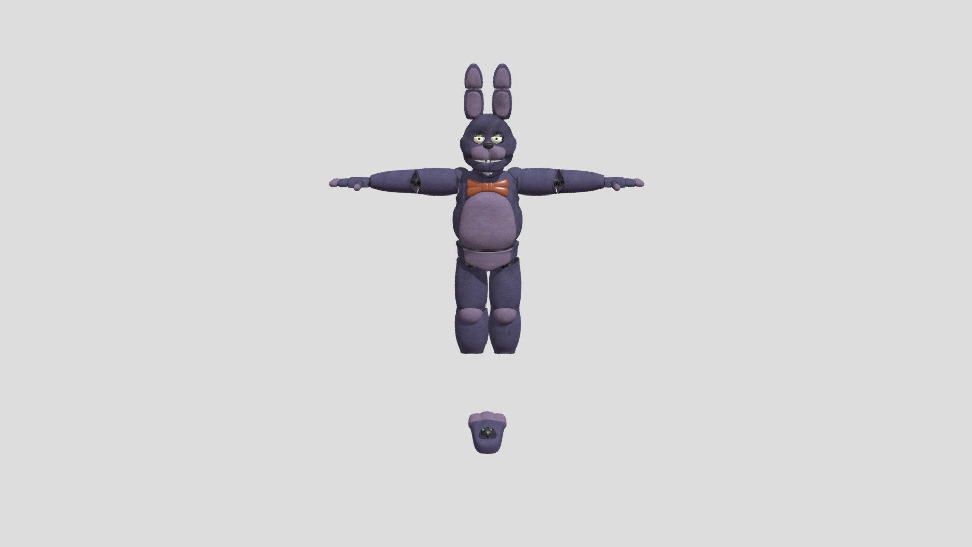 Bonnie The Bunny - Download Free 3D model by AngelGamer1411 [ba79230 ...