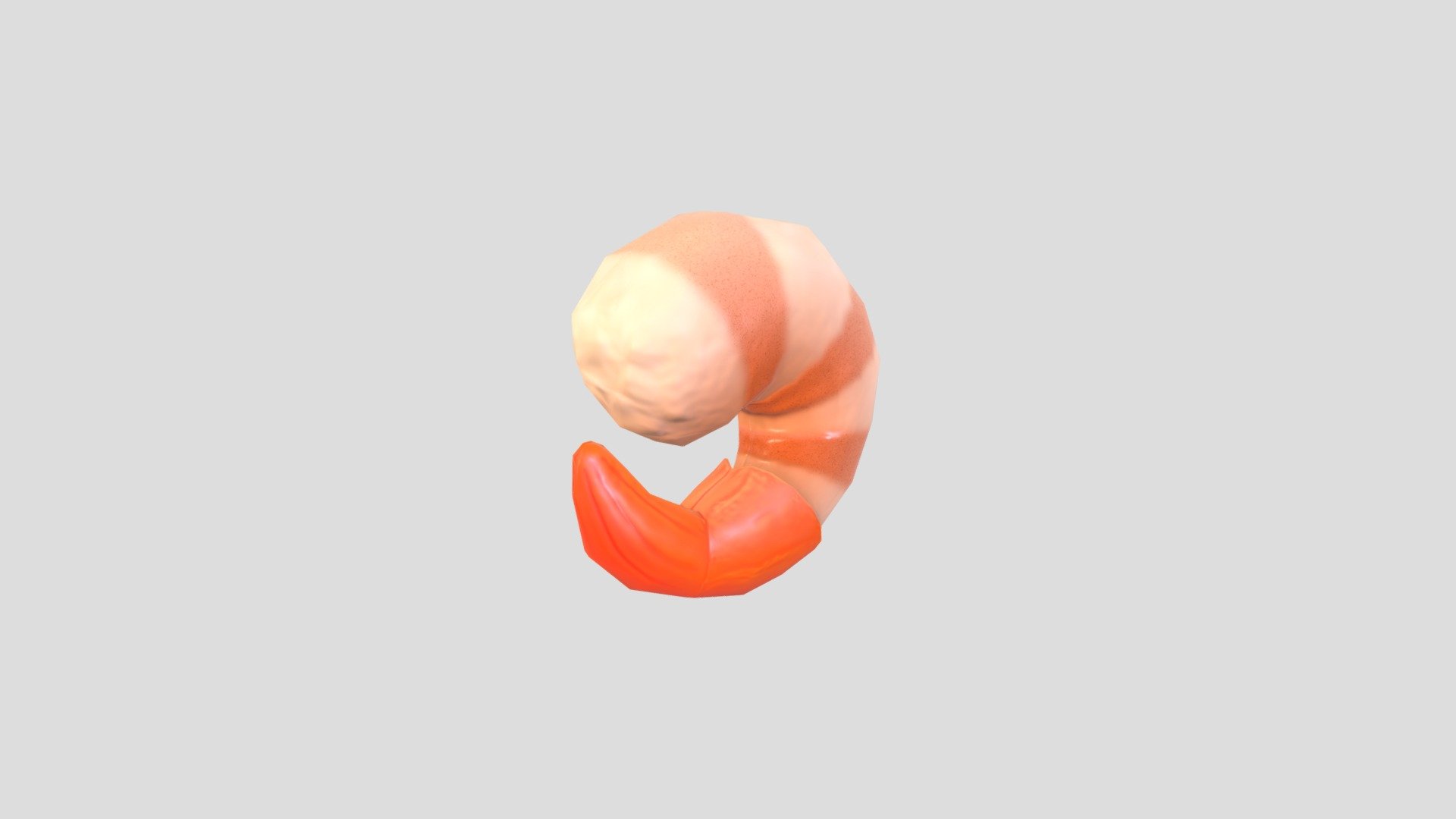 Low Poly Shrimp - Buy Royalty Free 3D model by bariacg [ba7a056 ...