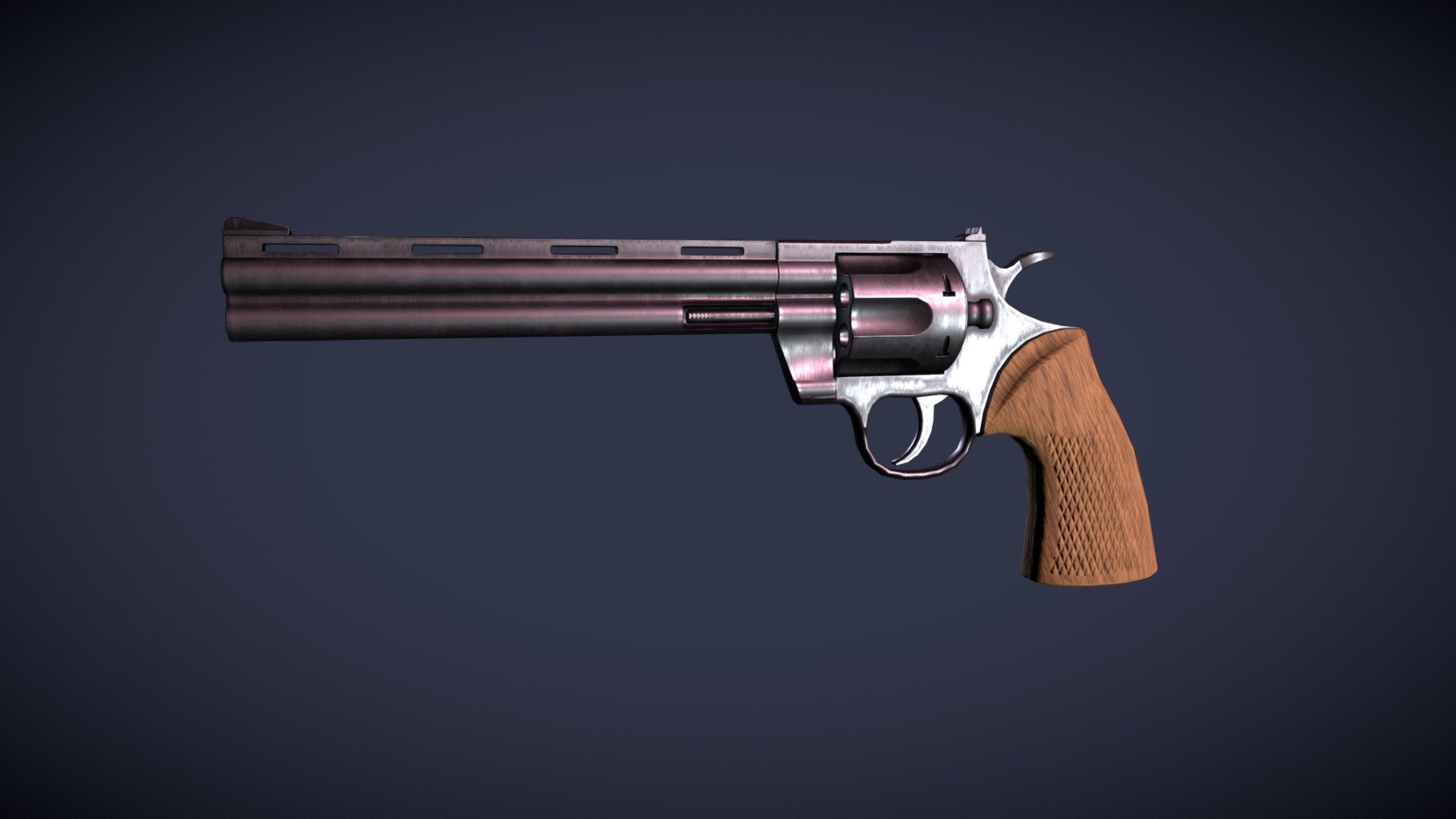Pythonlike Revolver - Download Free 3D model by Obi-Wanya [ba7acd5 ...