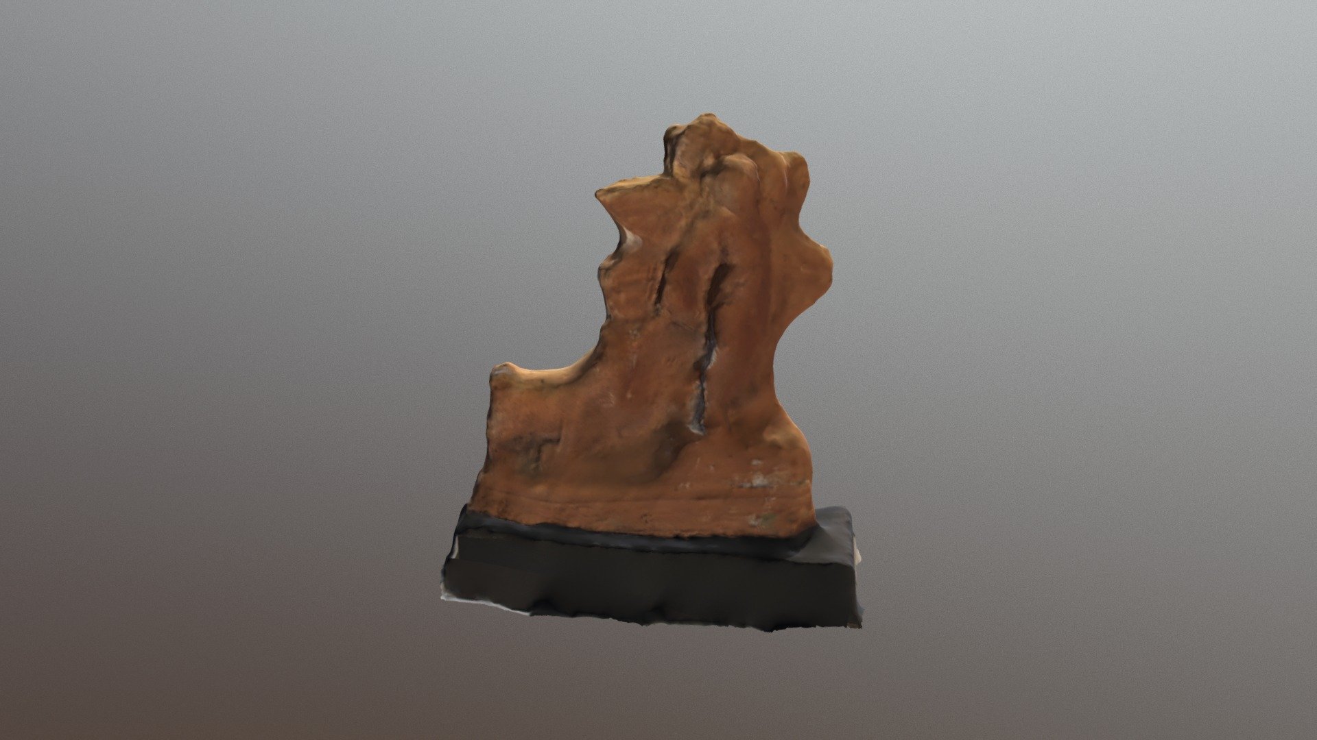 TC-71-8 Eros and Goat Terracotta Figure - 3D model by ...