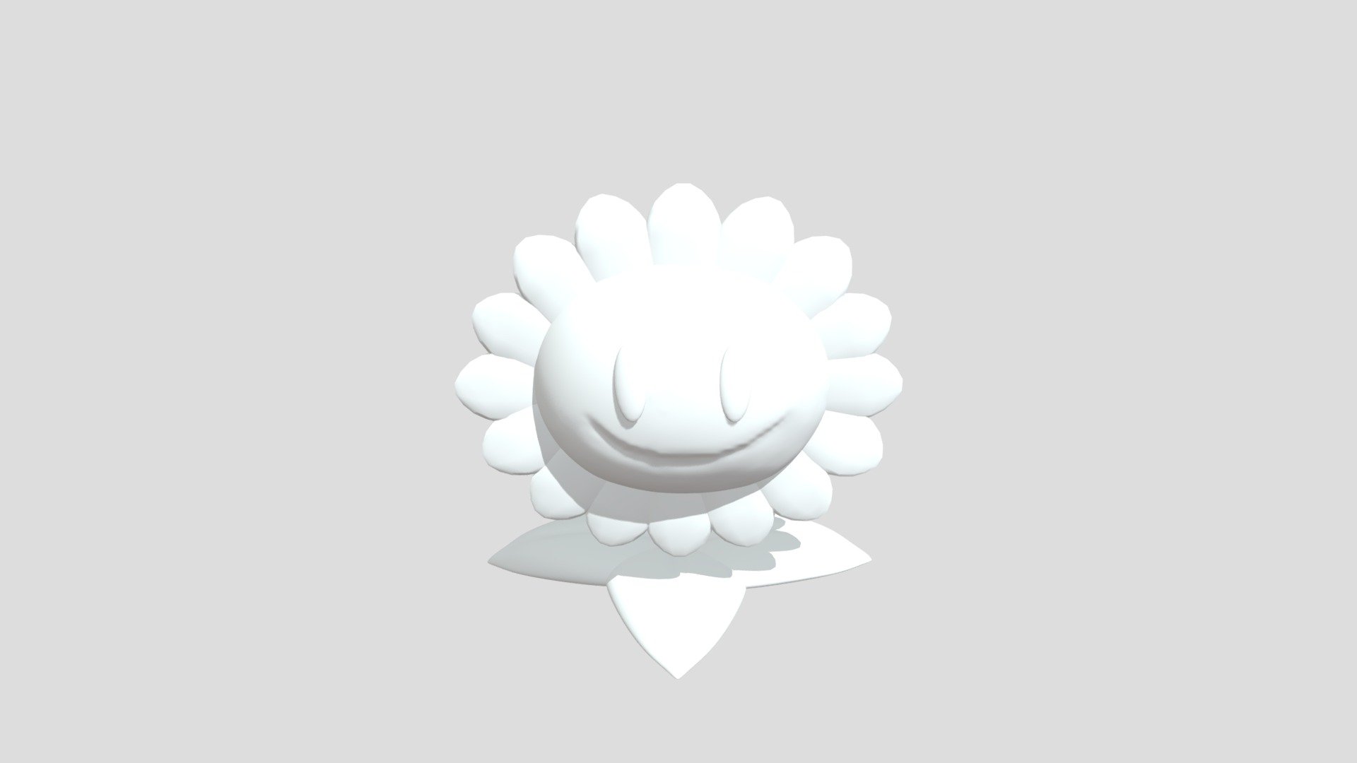 Sunflower - Plants Vs. Zombies (PVZ) - Download Free 3D model by ...