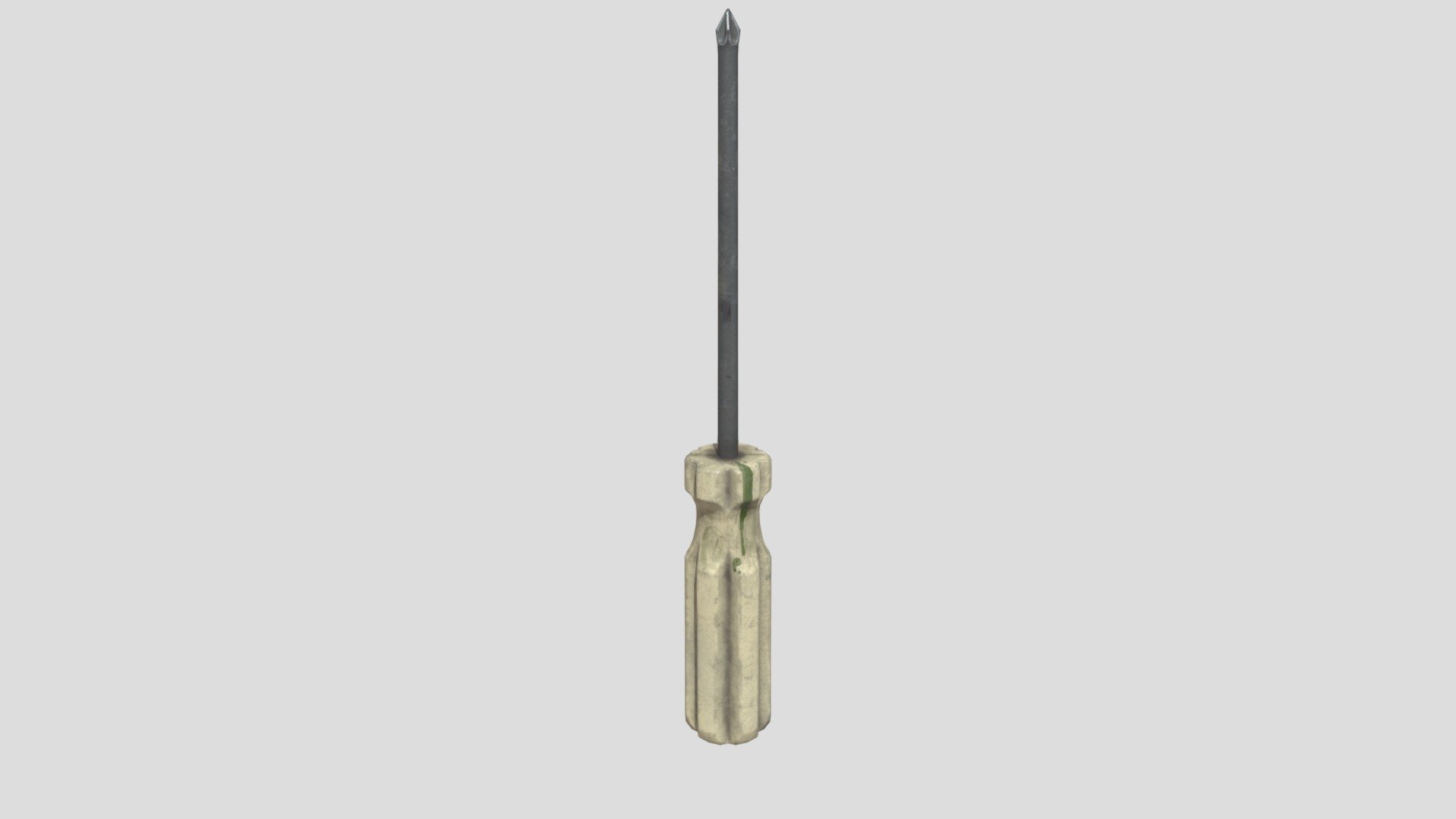 Screwdriver - Download Free 3D model by Alena_Alehinma (@irish-shamrock ...