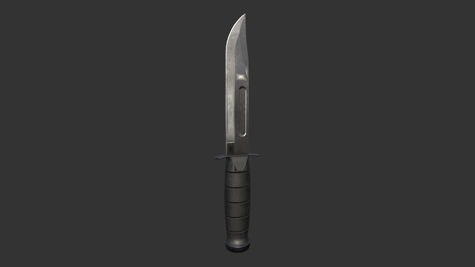 Combat Knife - 3D model by GroundHog [ba7d567] - Sketchfab