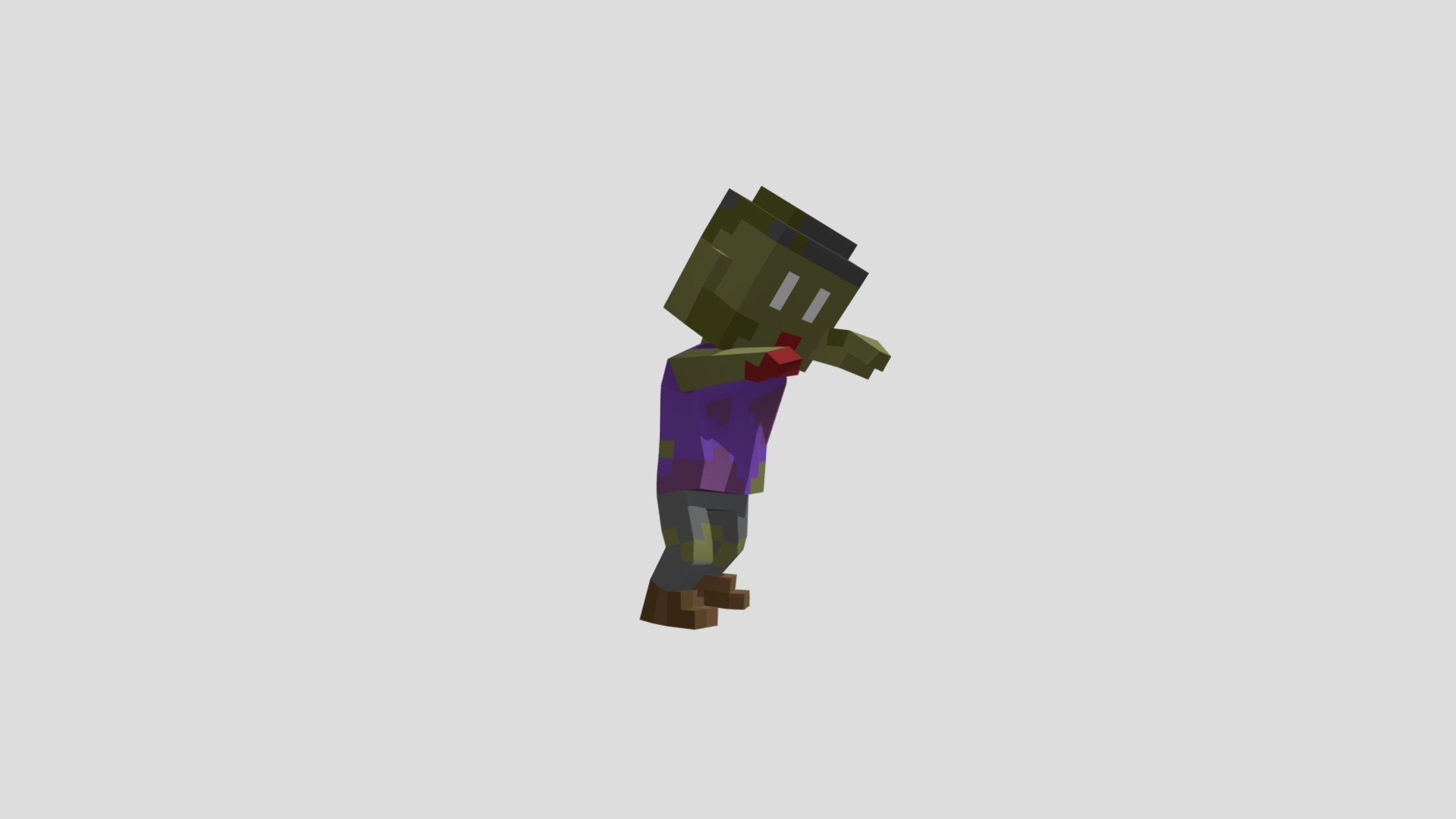 Voxcel Zombie Walk - 3D model by kengo.iwai (@kengo.i) [ba7d77c ...