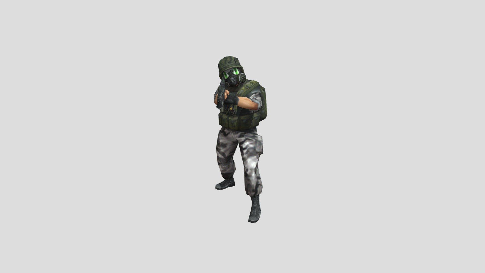 PC Computer - Half- Life - HECU Grunt HD - Download Free 3D model by 8 ...