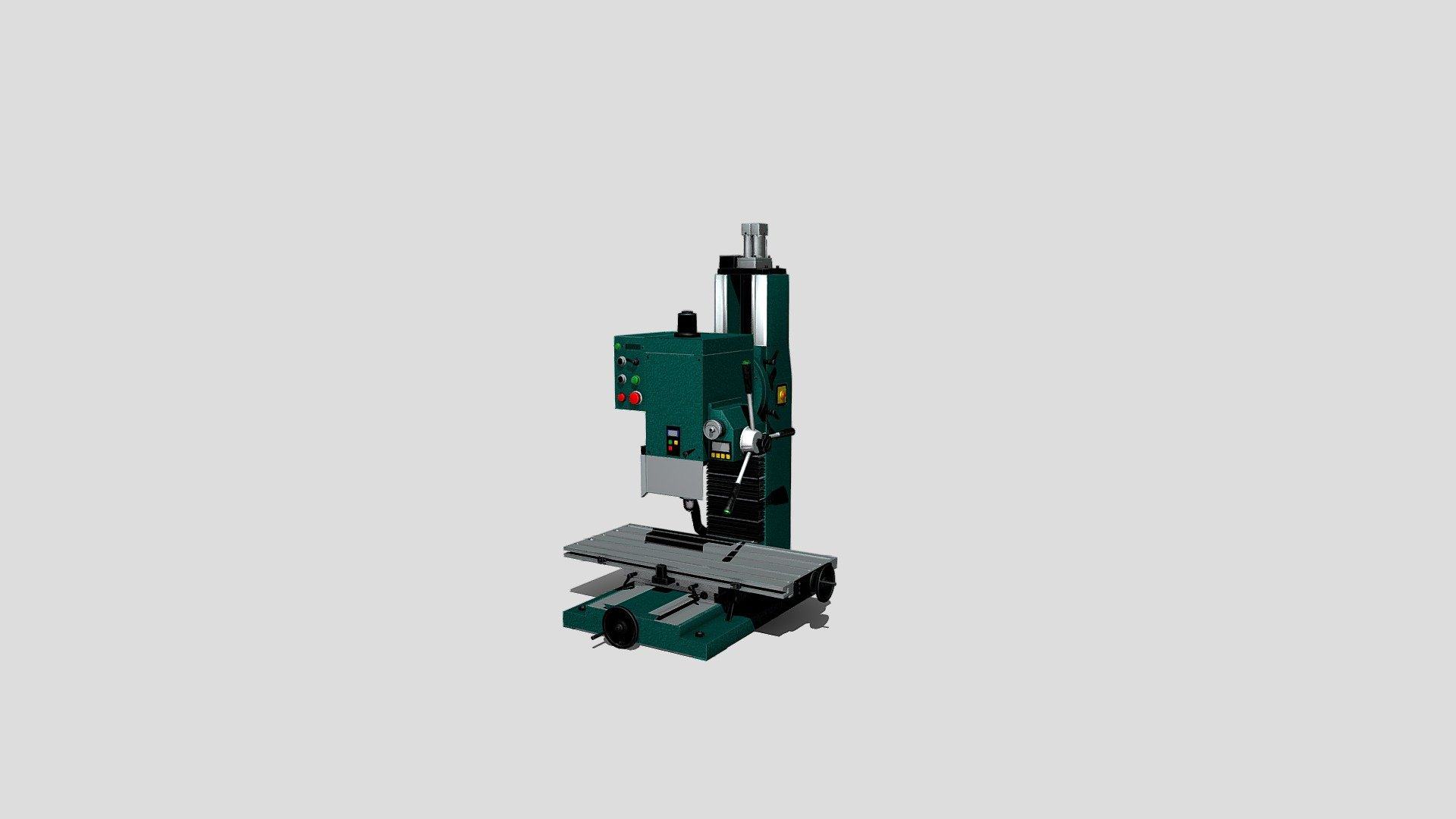 Milling Machine - 3D model by Amazoi Studio (@amazoistudio) [ba7fb6a ...