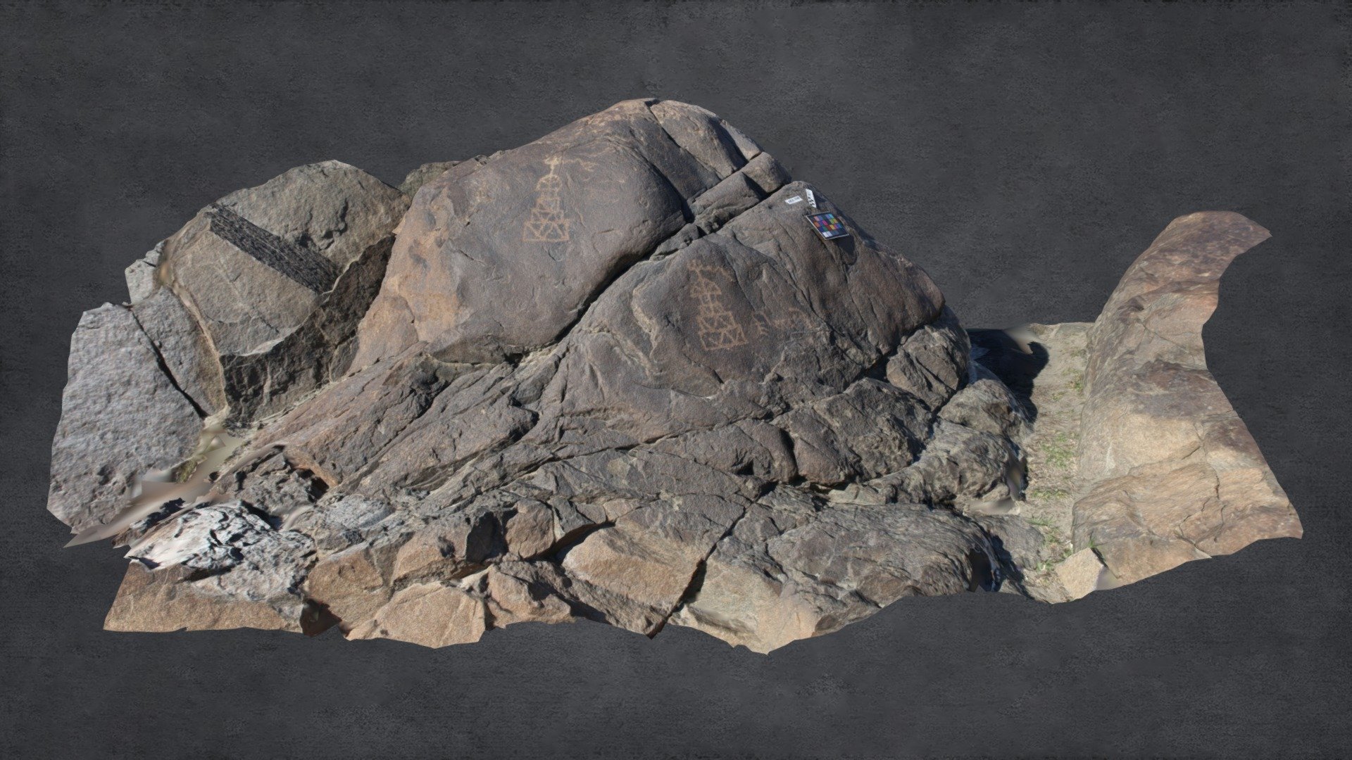 Rock Carving at Hodar Gah (Rock HD1-008) - 3D model by cvlablums ...