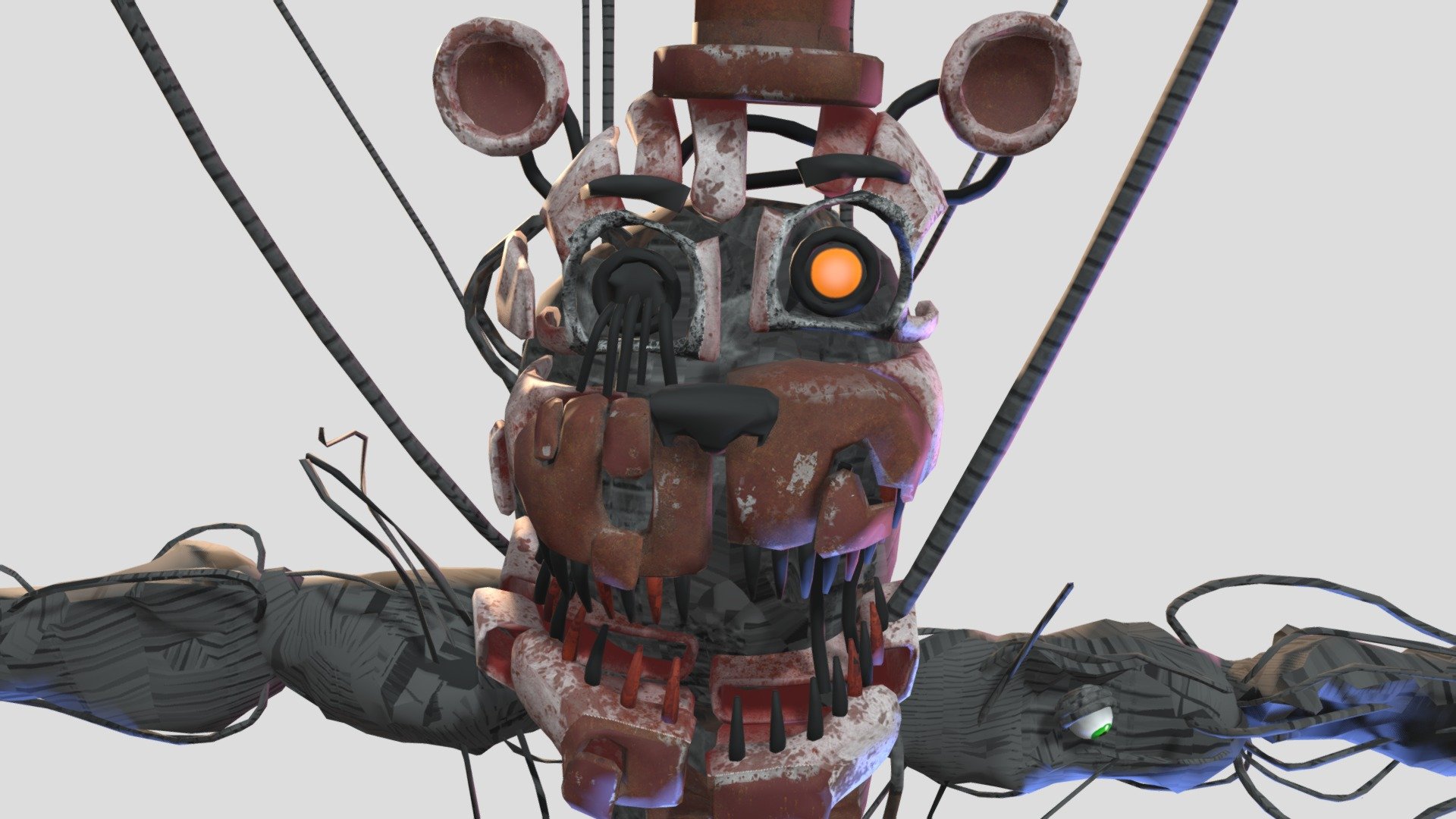 Molten Freddy HW 2 By Araya - Download Free 3D model by Naler the koala ...