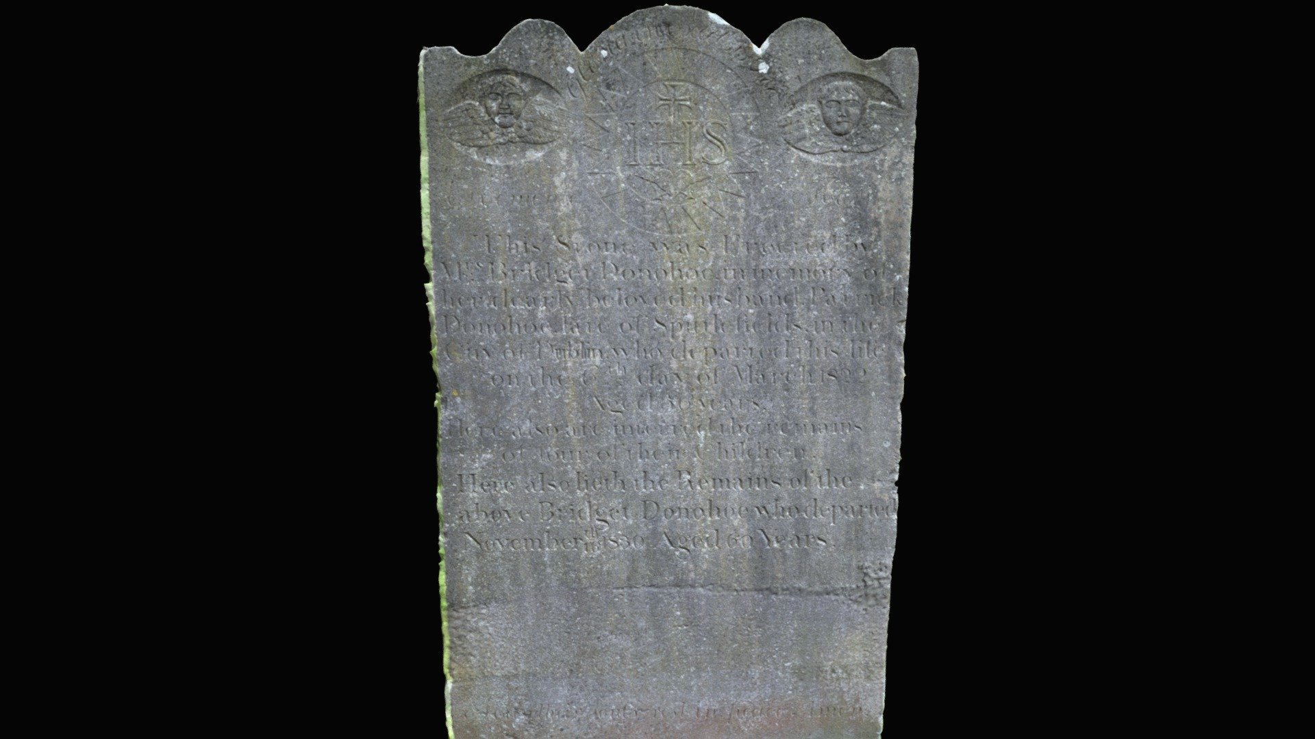Templeogue Graveyard Donohue Headstone - Download Free 3D model by ...